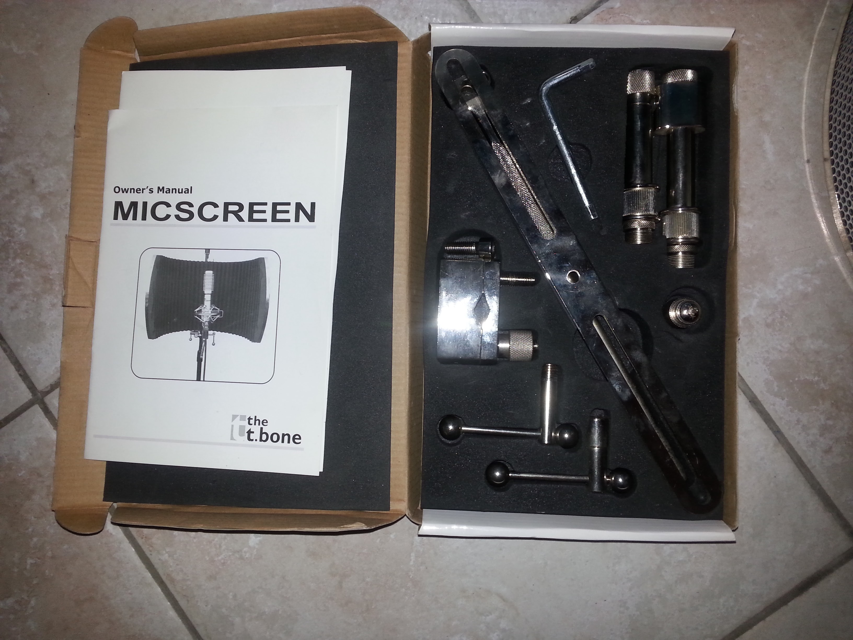 MICSCREEN - The T.bone MicScreen - Audiofanzine