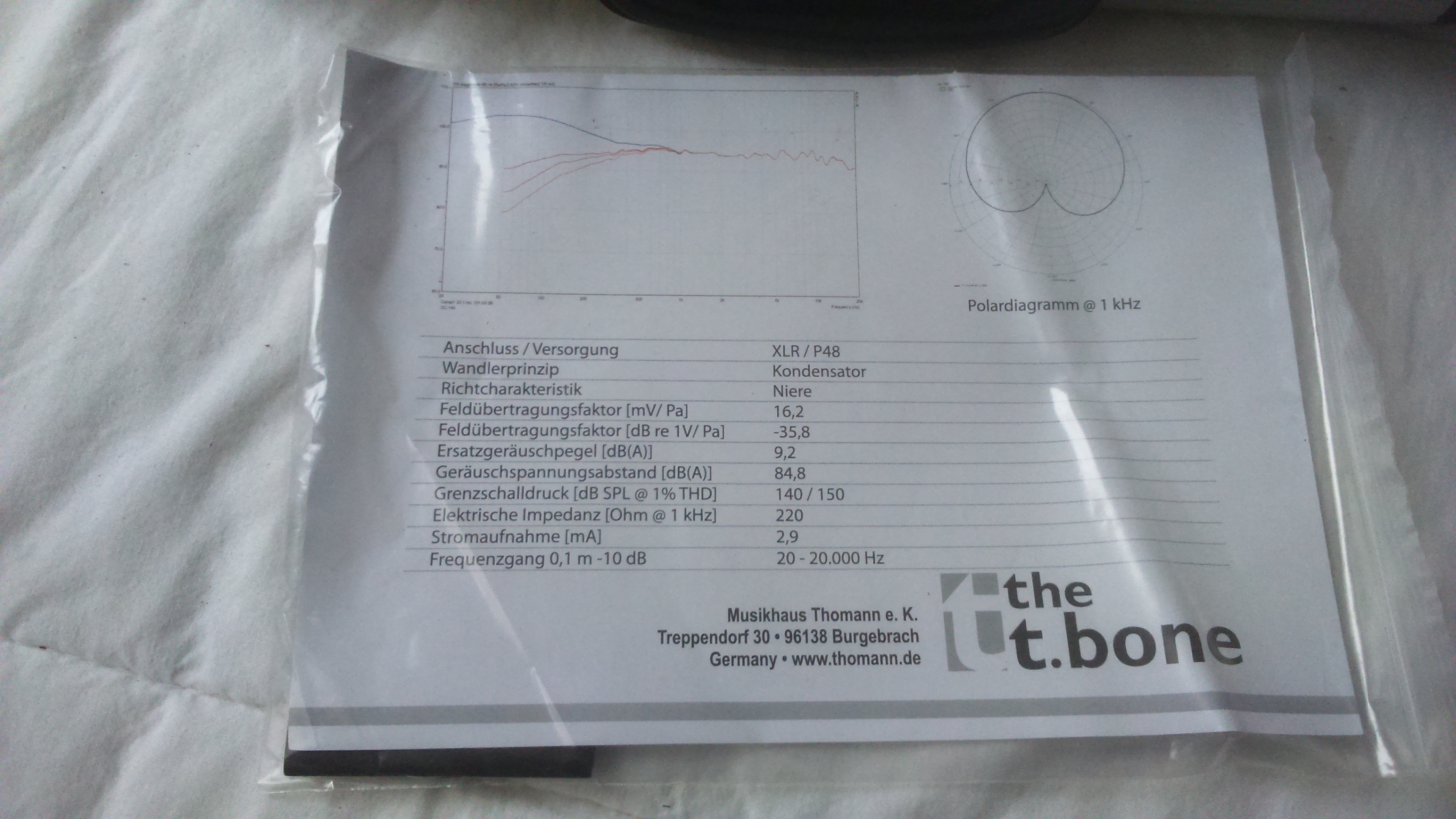 SC-140 STEREO SET - The T.bone SC-140 Stereo Set - Audiofanzine