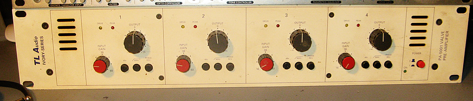 5001 4-Channel Tube Mic Preamp TL Audio - Audiofanzine