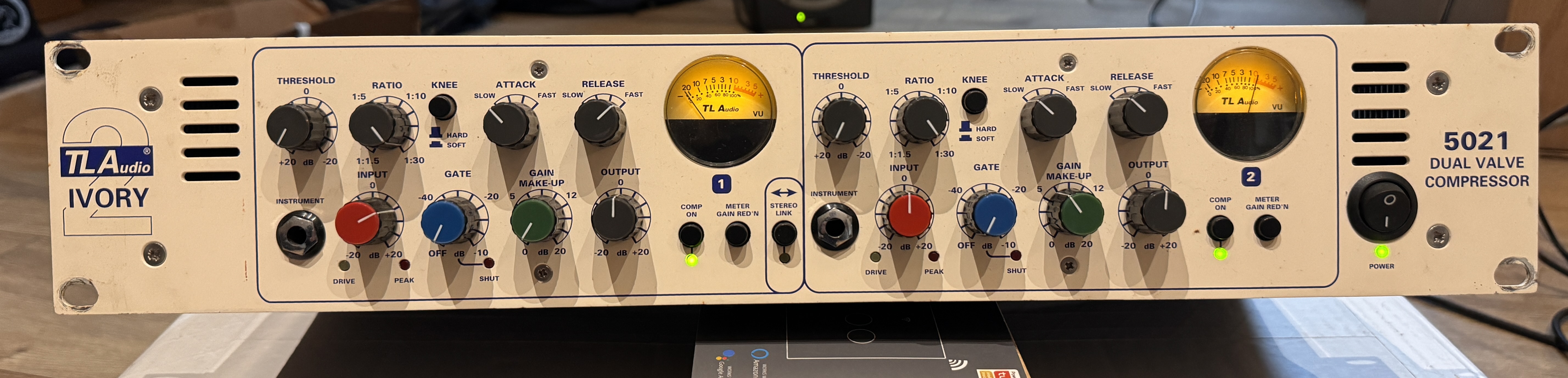 5021 2-Channel Tube Compressor TL Audio - Audiofanzine