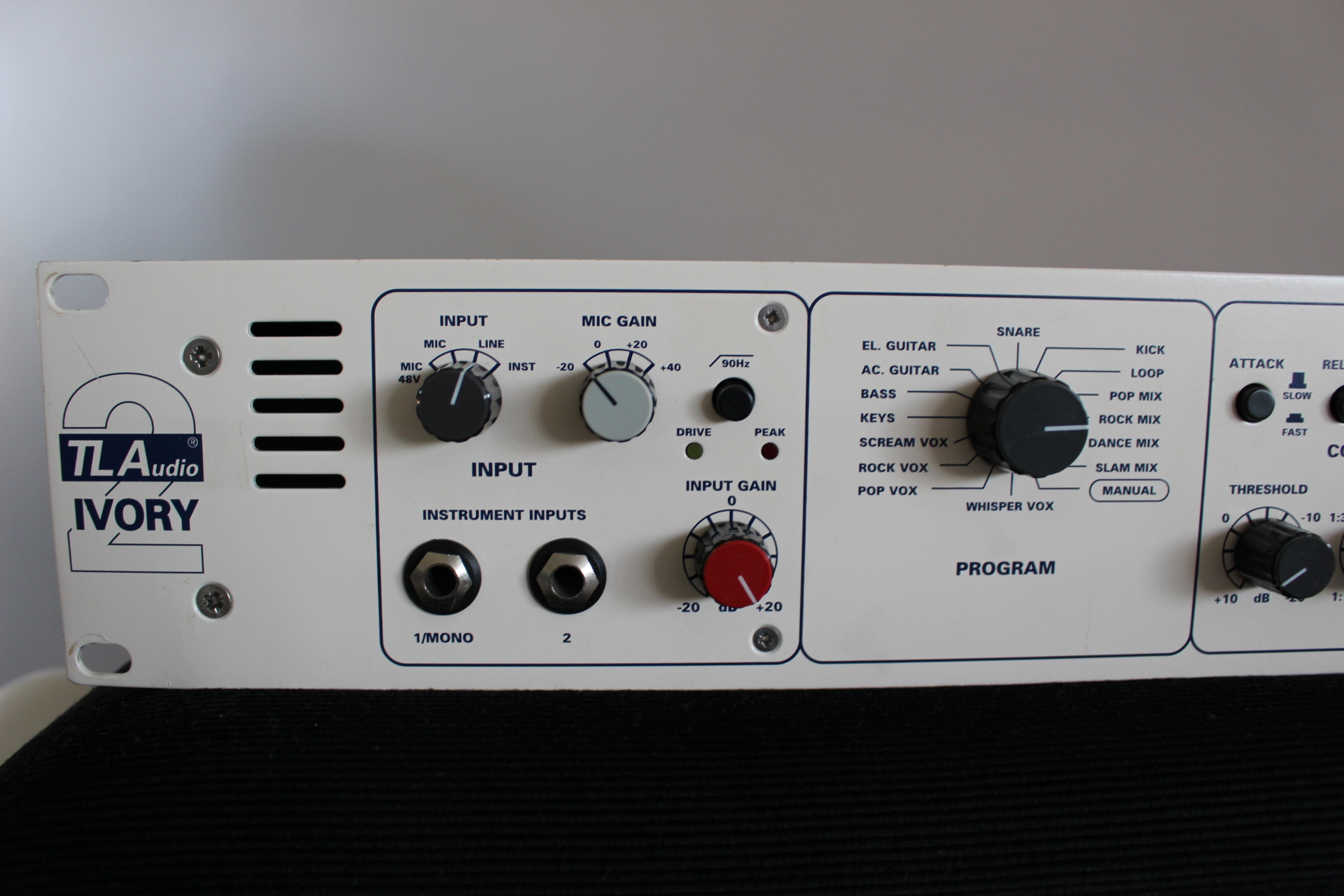 5060 Preset 2-Channel Tube Compressor TL Audio - Audiofanzine