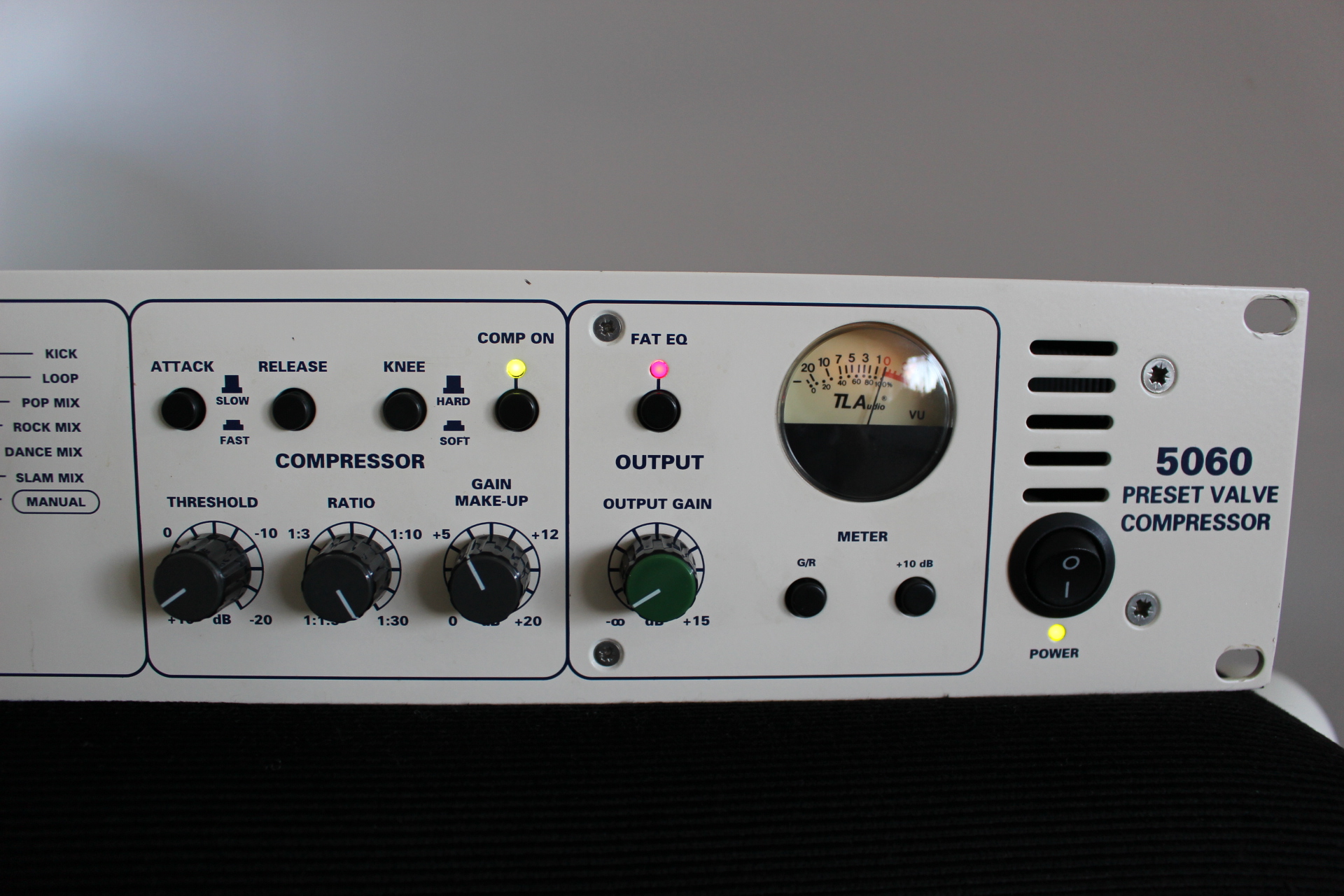 5060 Preset 2-Channel Tube Compressor TL Audio - Audiofanzine