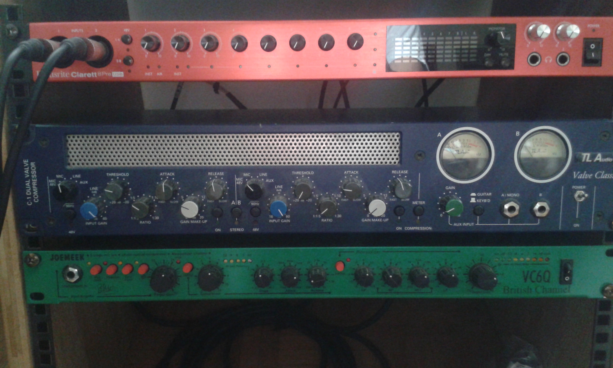 C-1 2-Channel Tube Compressor TL Audio - Audiofanzine