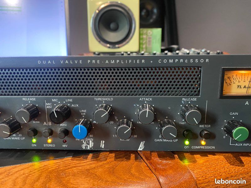 C-1 Dual Valve Compressor - TL Audio C-1 Dual Valve Compressor ...