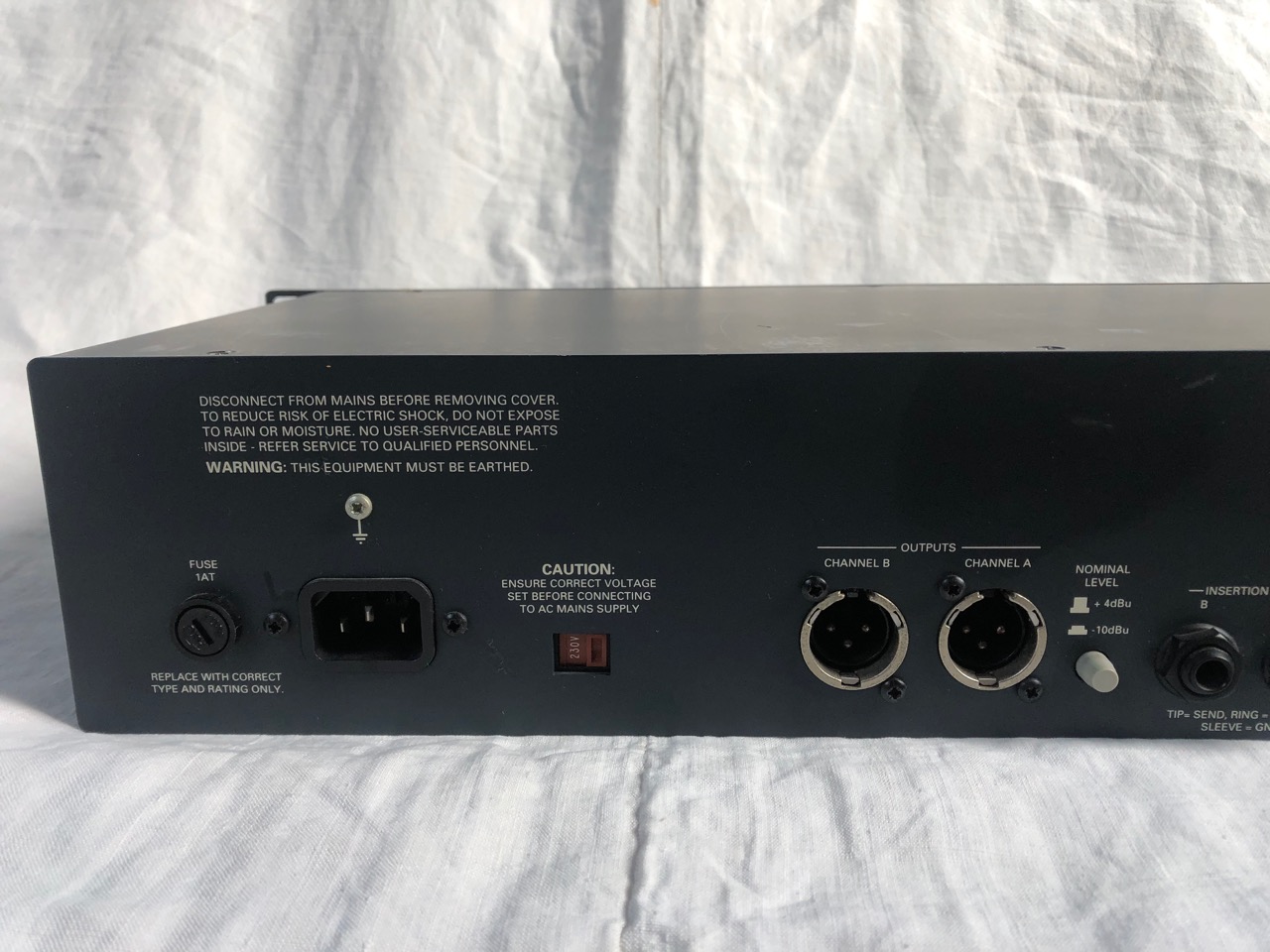 EQ-1 Dual Valve Equaliser - TL Audio EQ-1 Dual Valve Equaliser ...