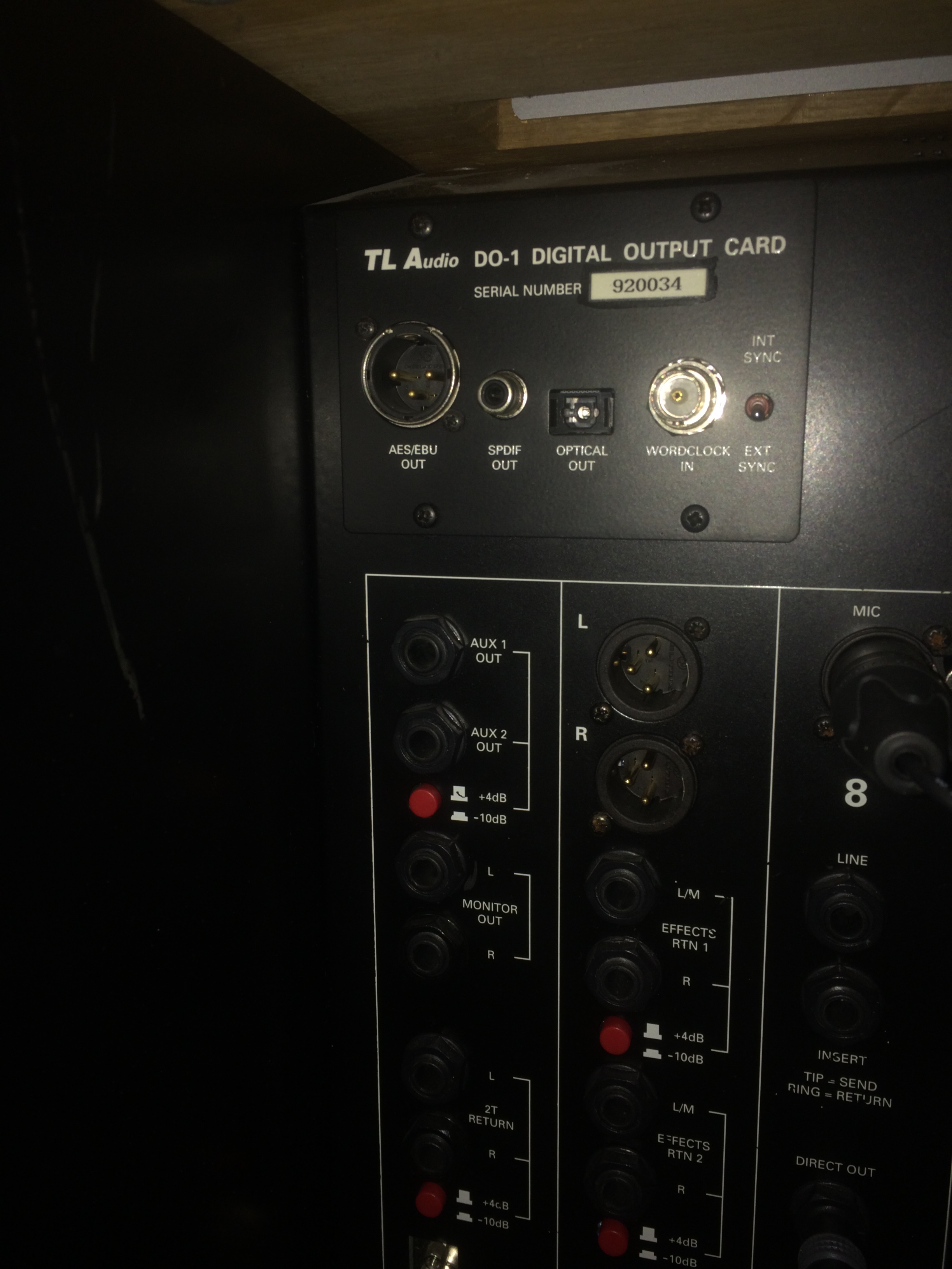 M3 TUBETRACKER MIXER - TL Audio M3 Tubetracker Mixer - Audiofanzine