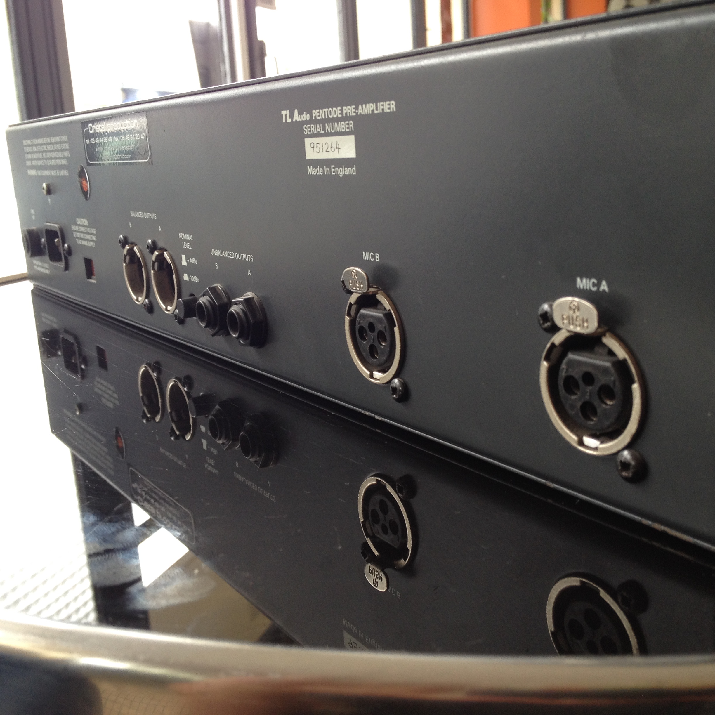 PA-1 Dual Pentode Valve Pre-Amp TL Audio - Audiofanzine