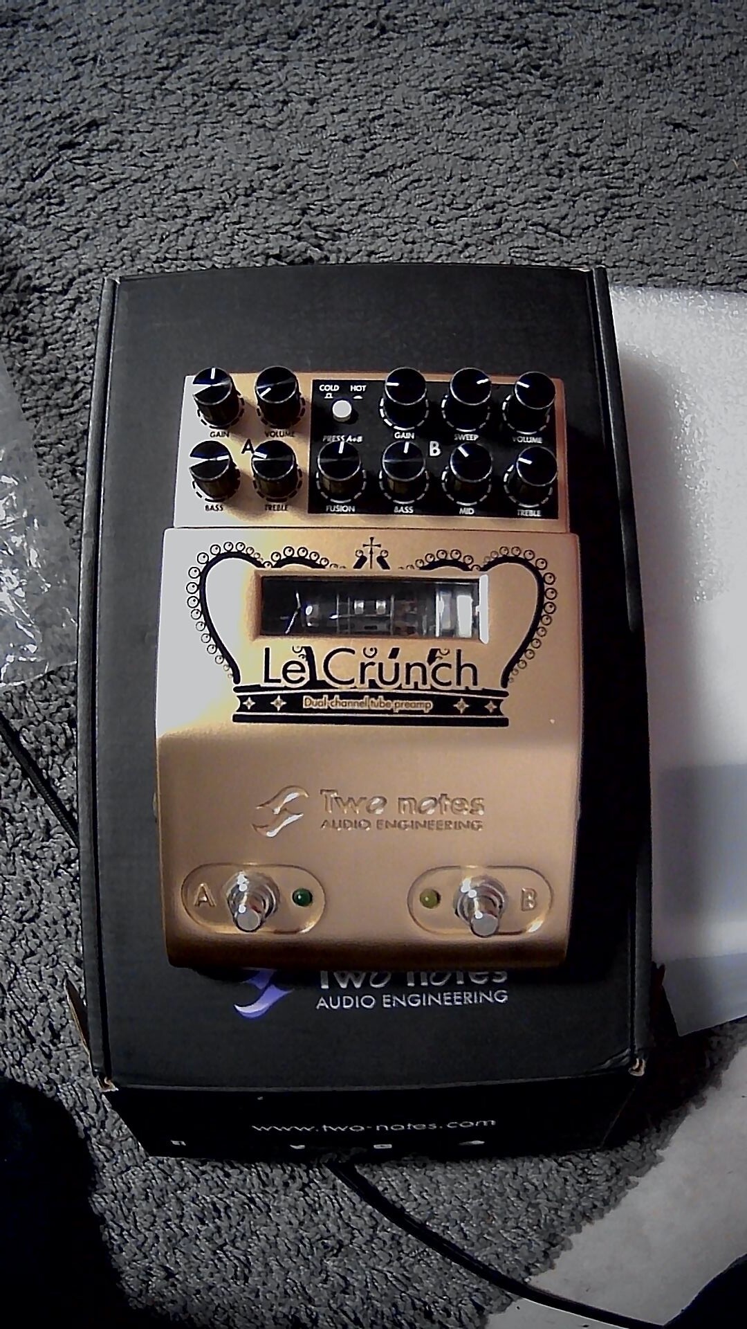 Le Crunch - Two Notes Audio Engineering Le Crunch - Audiofanzine