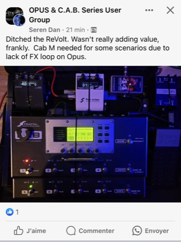 Opus - Two Notes Audio Engineering Opus - Audiofanzine