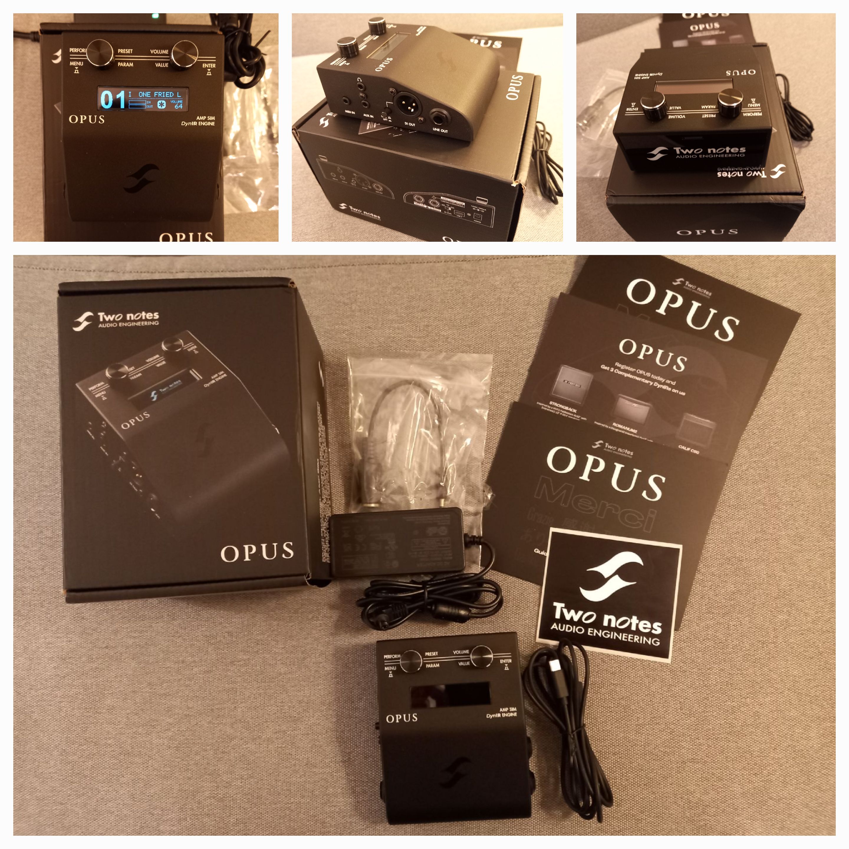 Opus - Two Notes Audio Engineering Opus - Audiofanzine