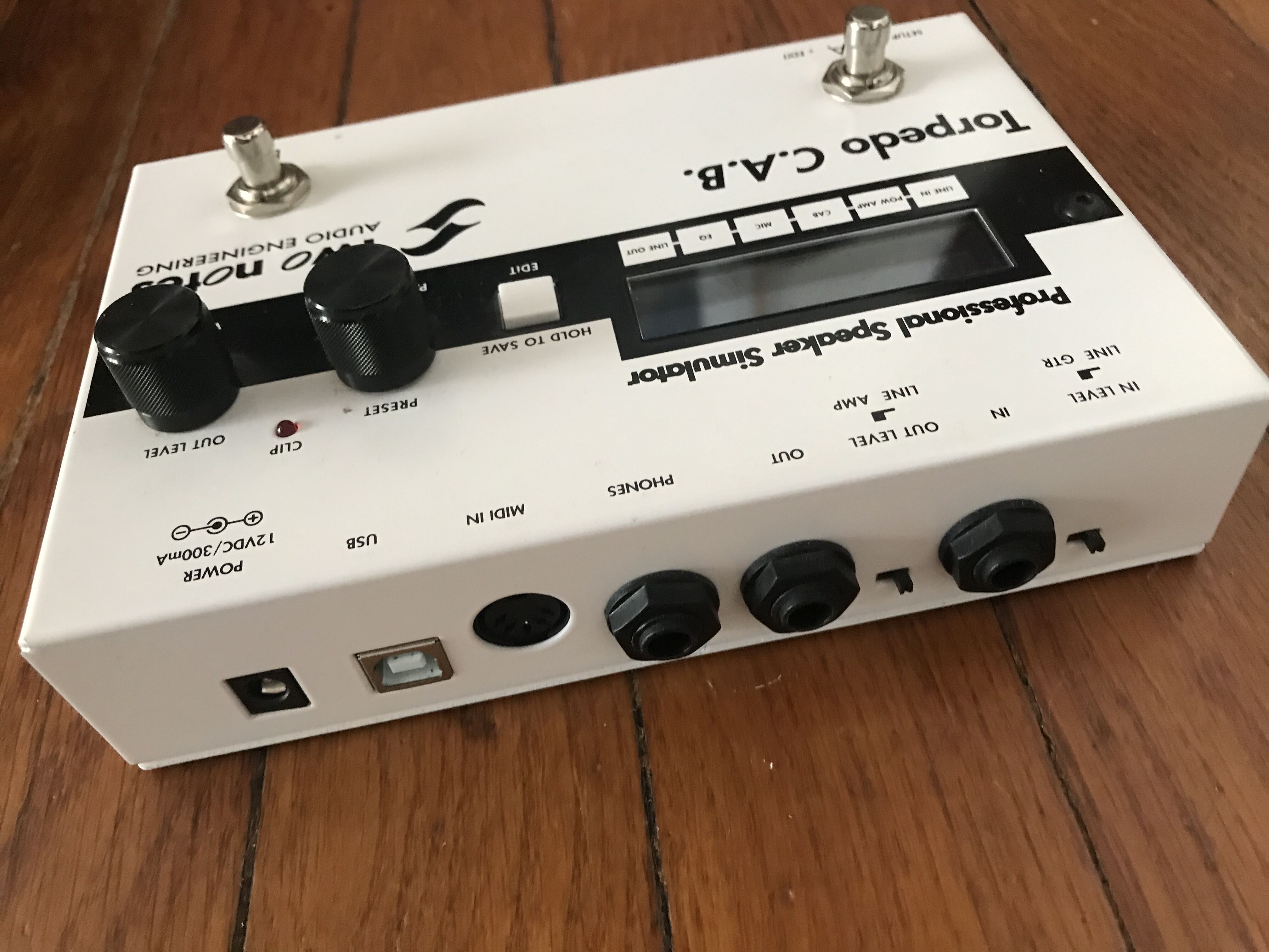 Torpedo C.A.B. (Cabinets in A Box) Two Notes Audio Engineering ...