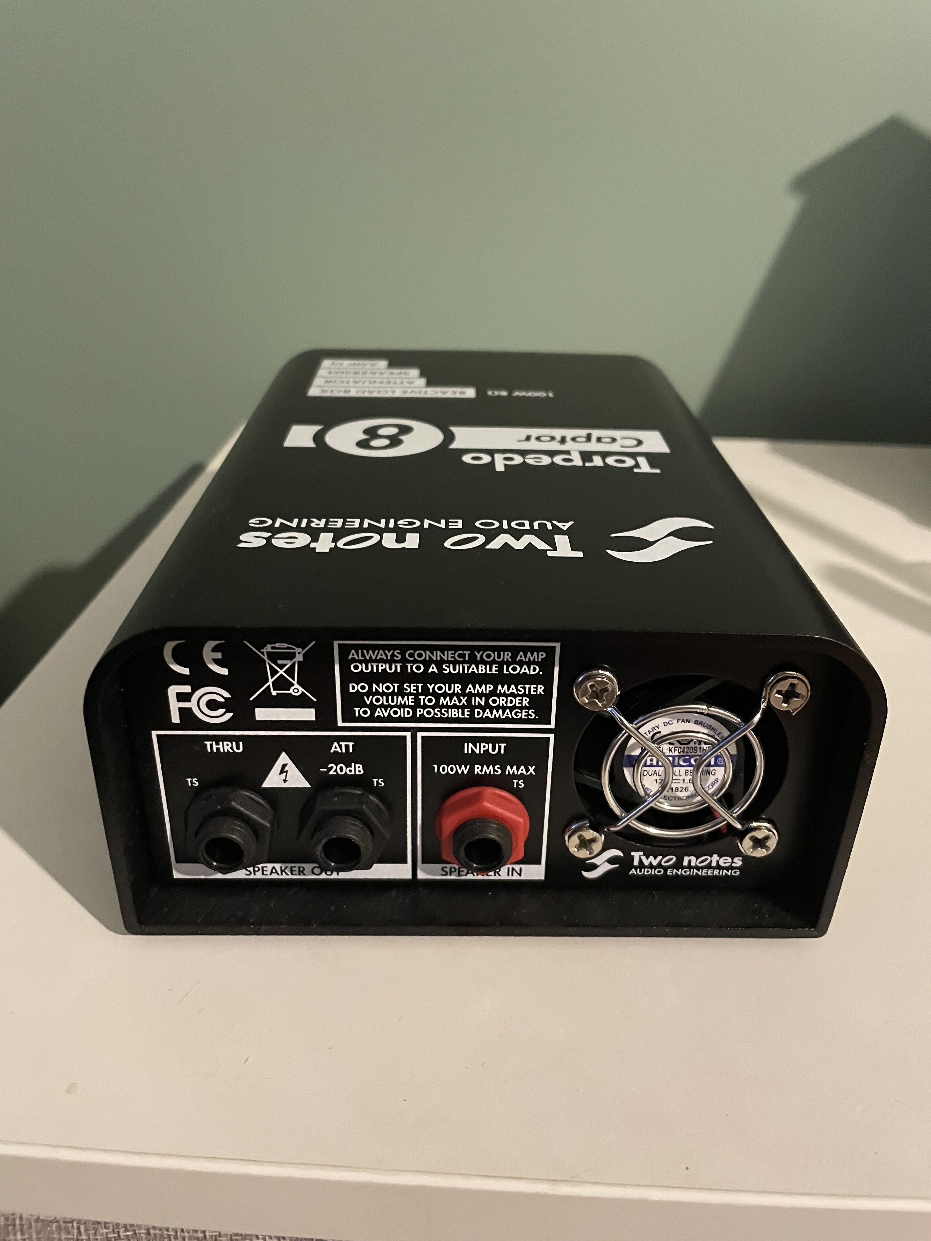 Torpedo Captor - Two Notes Audio Engineering Torpedo Captor - Audiofanzine