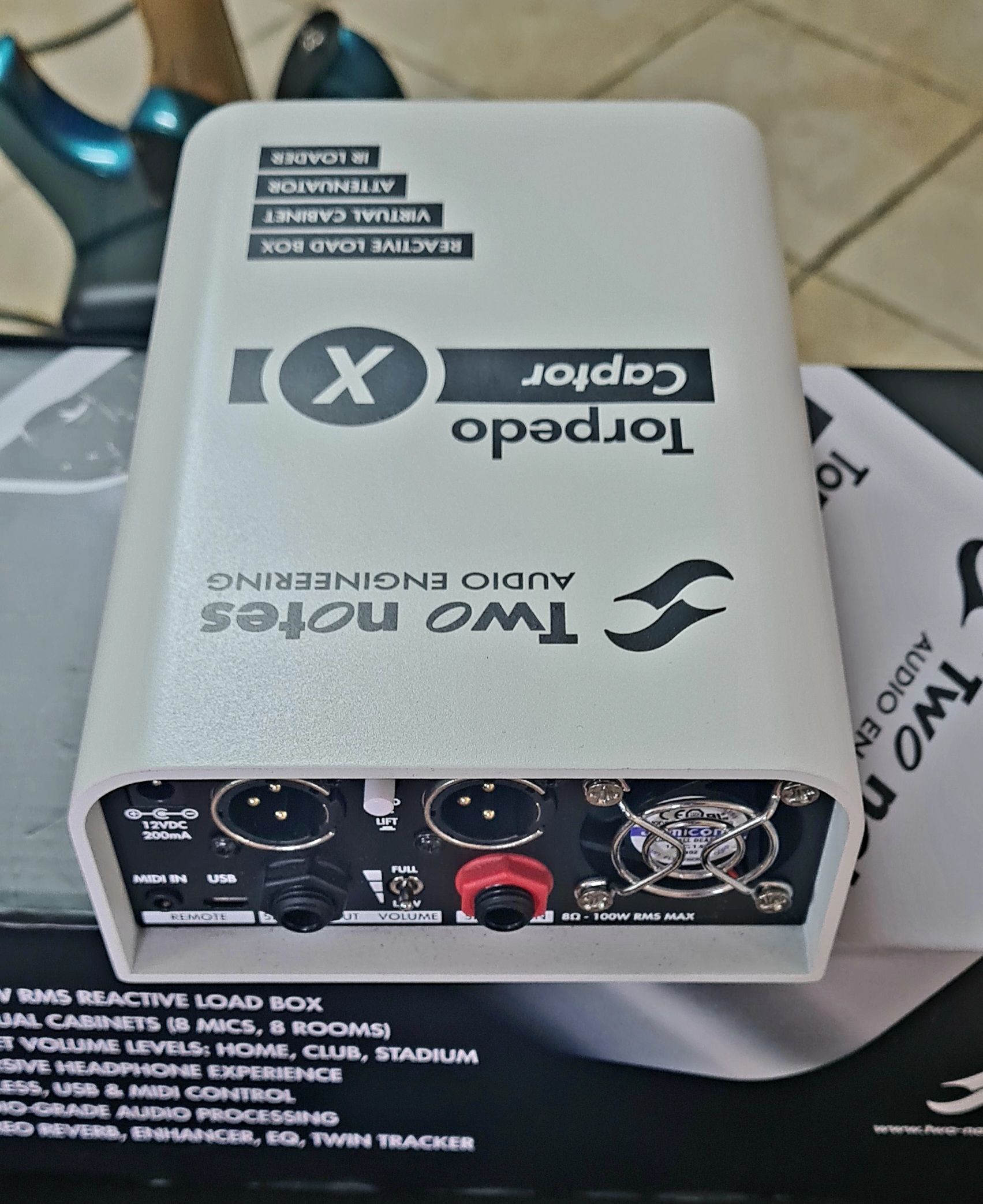 Torpedo Captor X - Two Notes Audio Engineering Torpedo Captor X ...