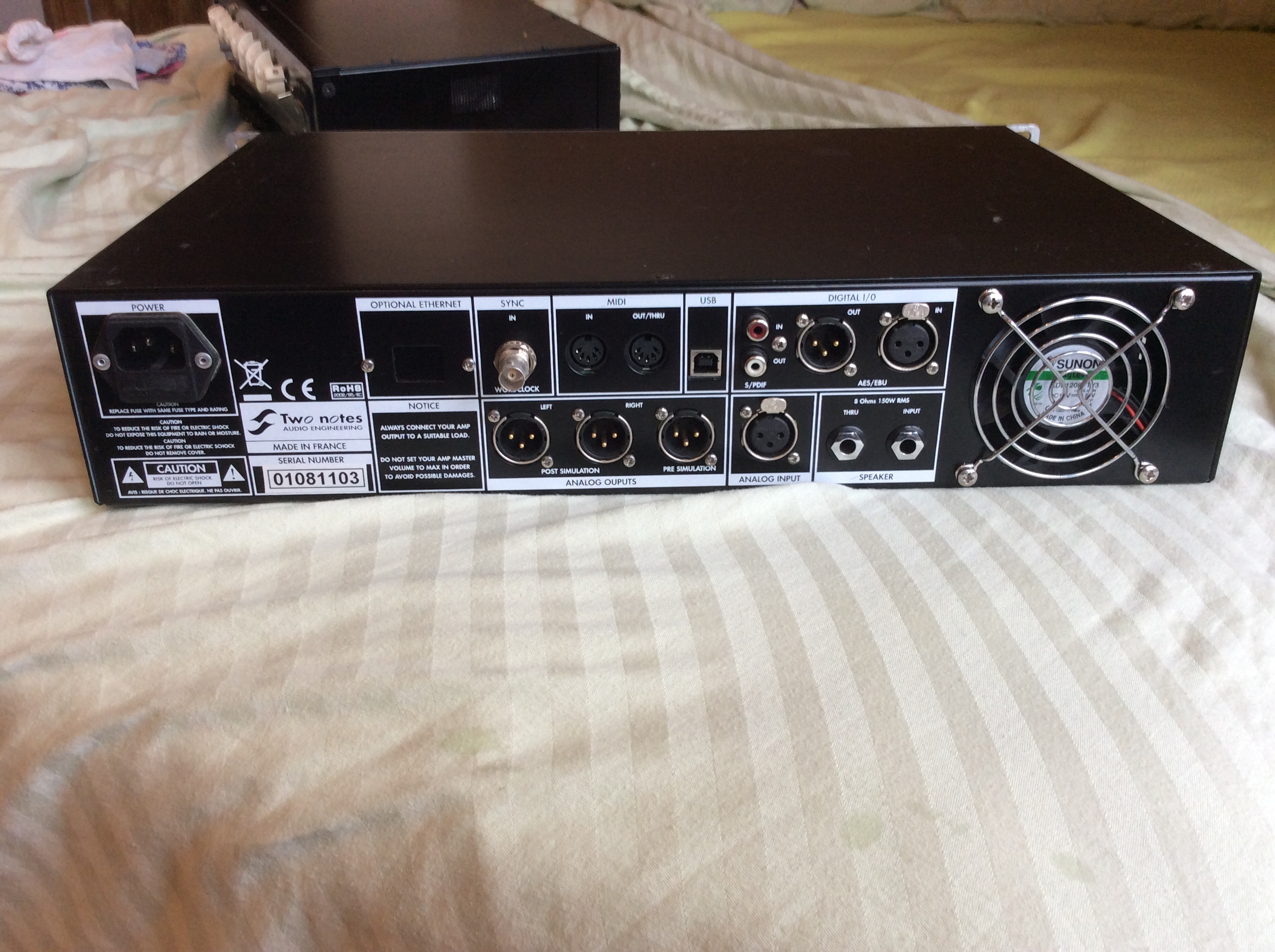 Torpedo VB-101 - Two Notes Audio Engineering Torpedo VB-101 - Audiofanzine