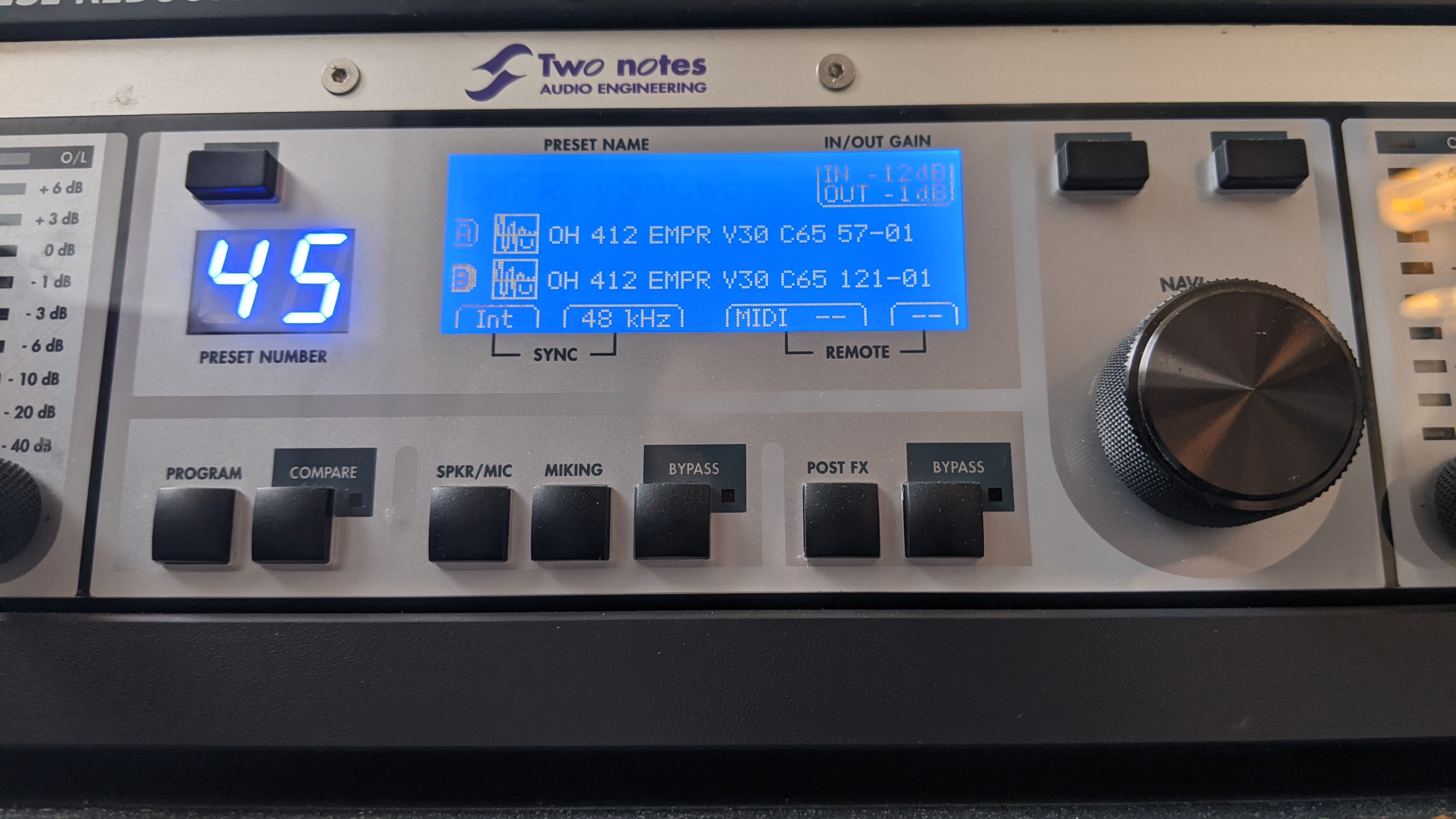 Torpedo VB-101 - Two Notes Audio Engineering Torpedo VB-101 - Audiofanzine