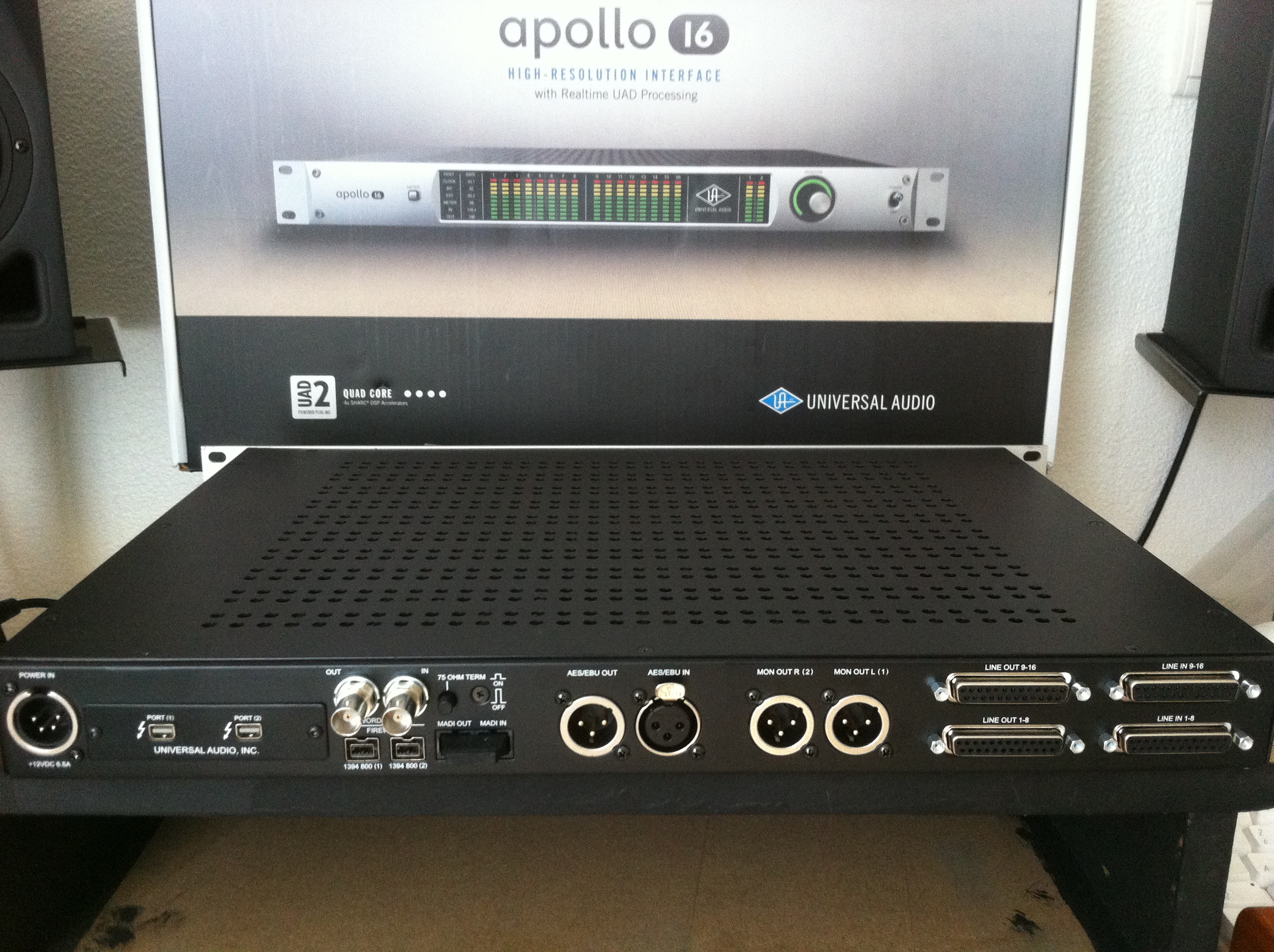 Photo Universal Audio Apollo 16 : Universal Audio Apollo 16 (50924) (#922734) - Audiofanzine