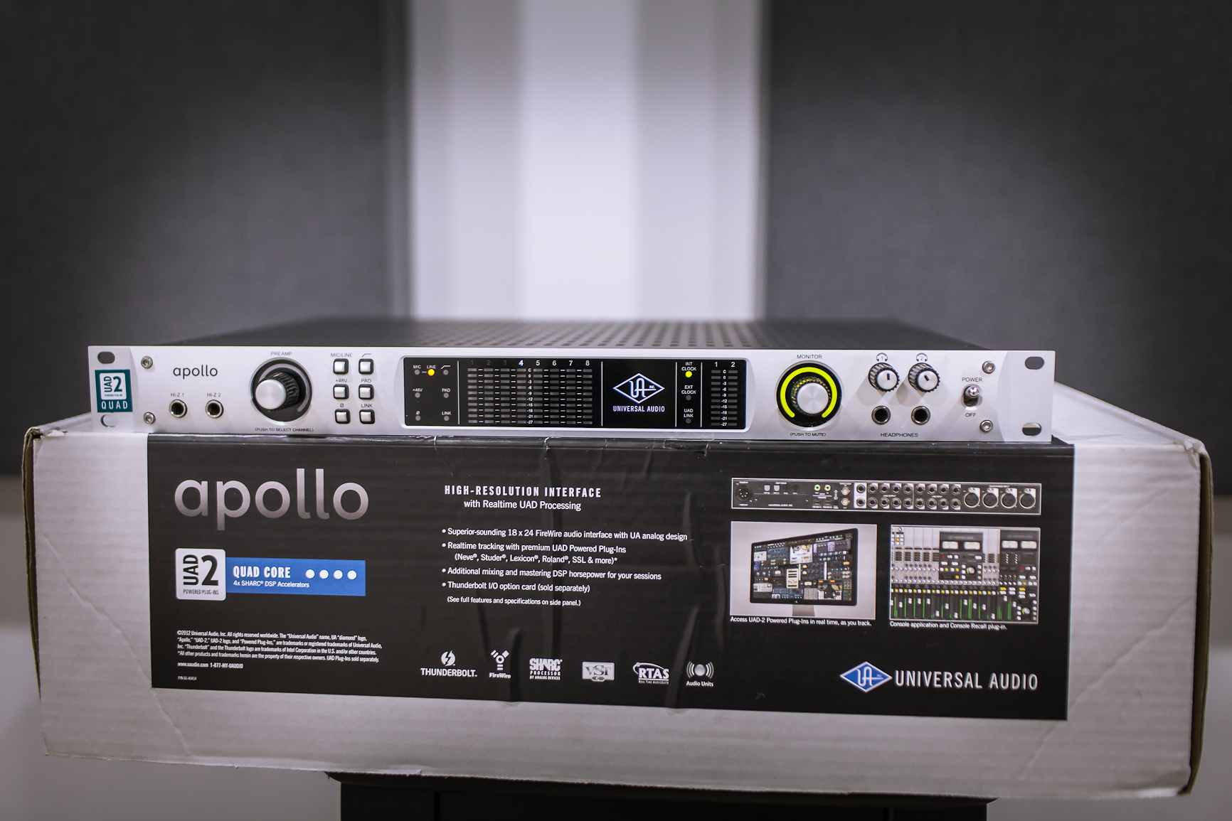 APOLLO QUAD - Universal Audio Apollo Quad - Audiofanzine