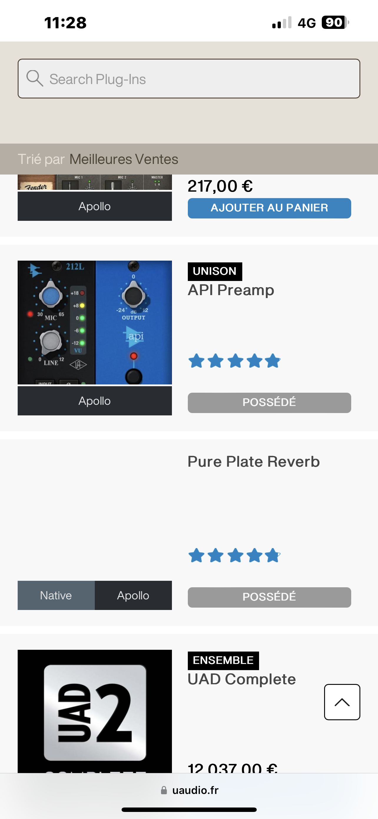 Apollo Quad - Universal Audio Apollo Quad - Audiofanzine