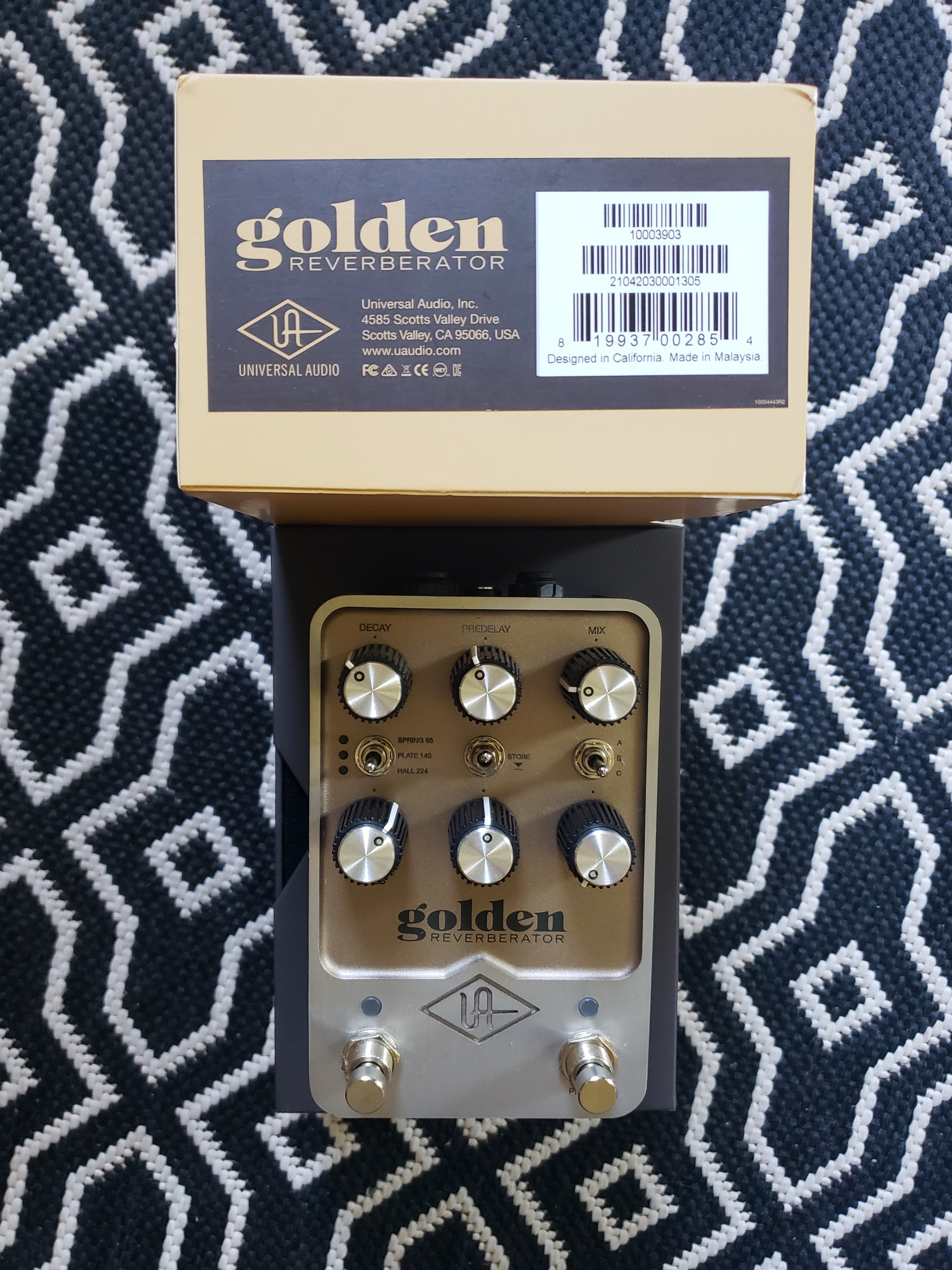 Golden Reverberator - Universal Audio Golden Reverberator - Audiofanzine