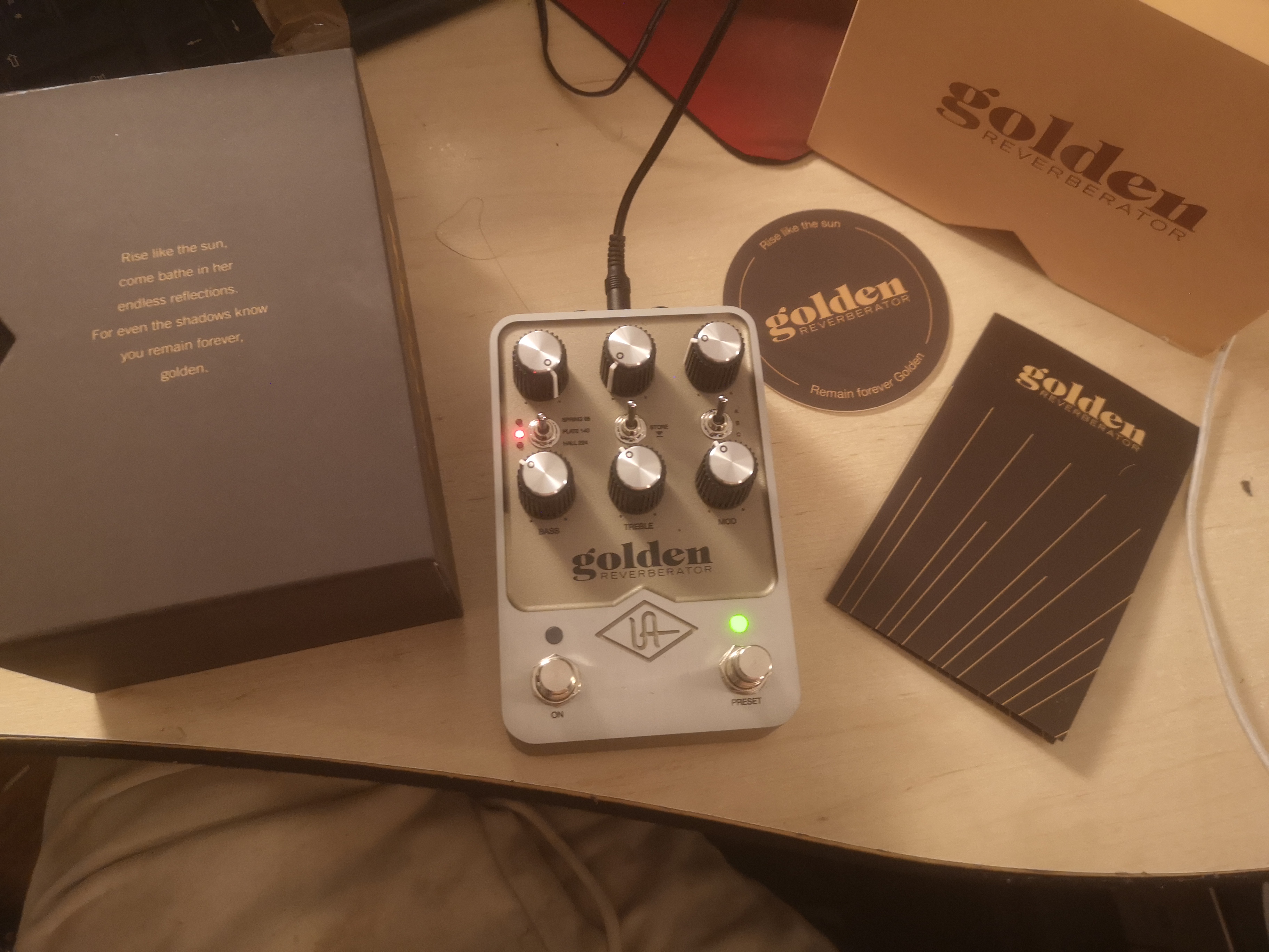 Golden Reverberator - Universal Audio Golden Reverberator - Audiofanzine