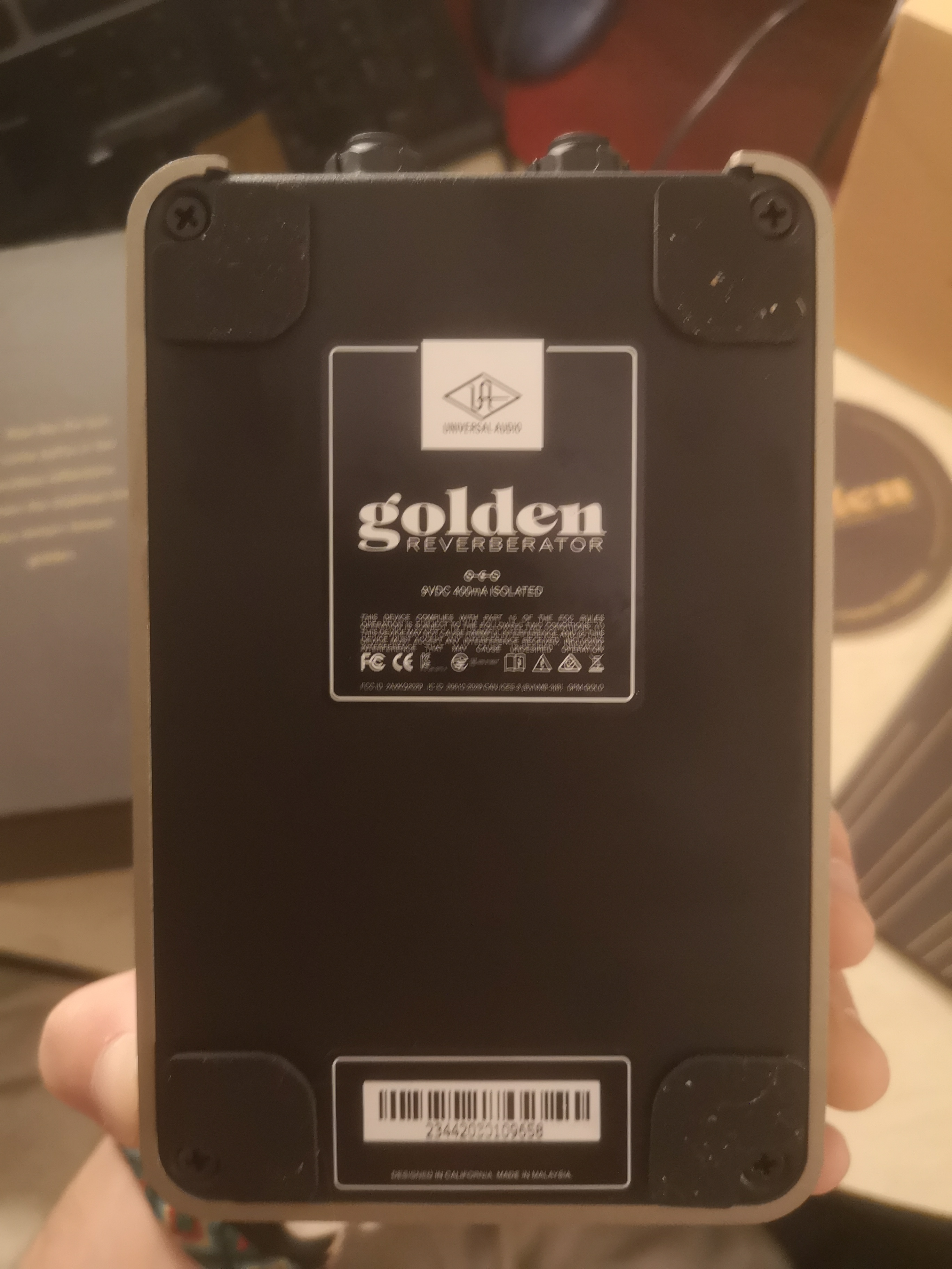 Golden Reverberator - Universal Audio Golden Reverberator - Audiofanzine