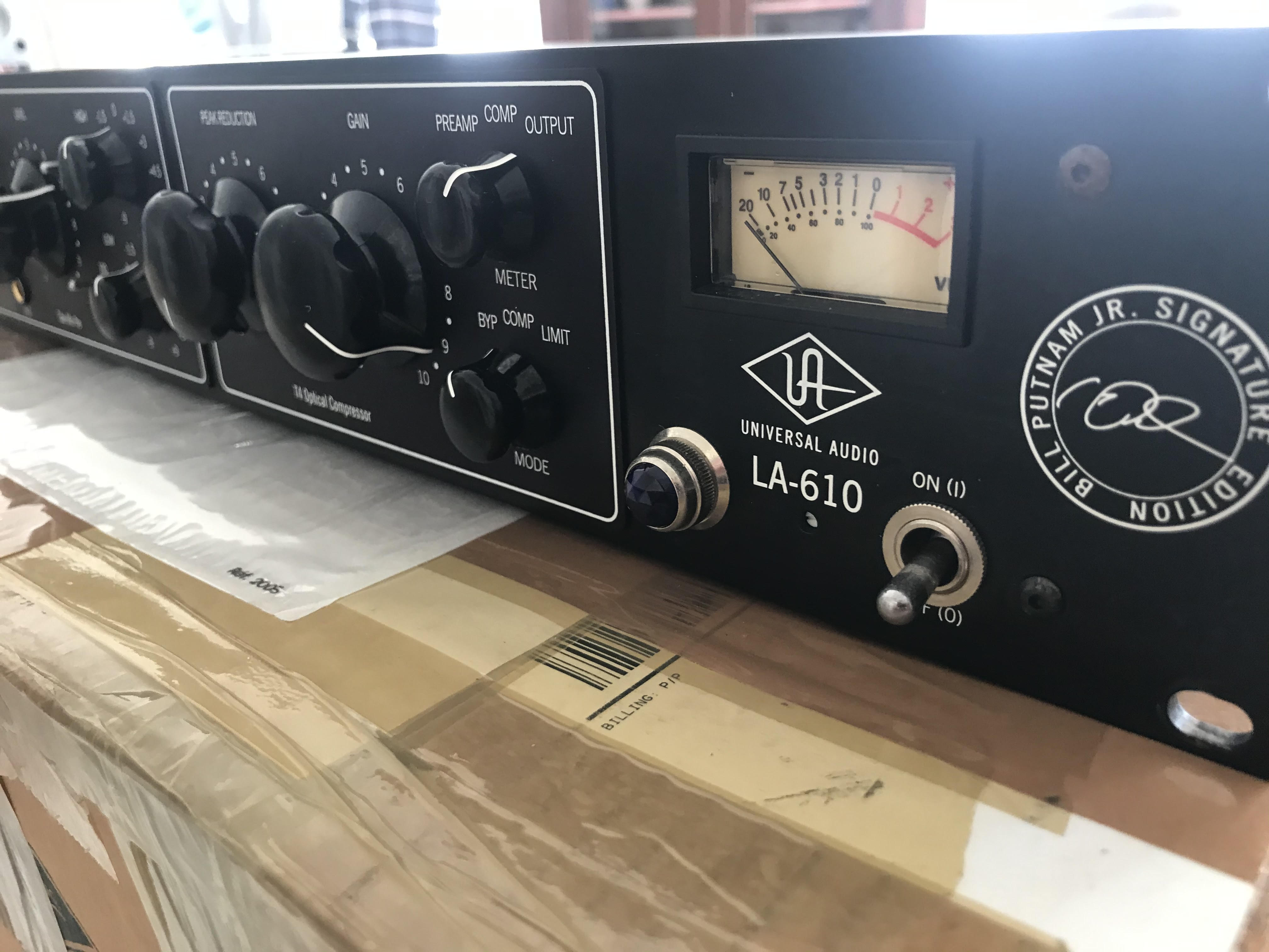 LA610 Signature Edition Universal Audio - Audiofanzine