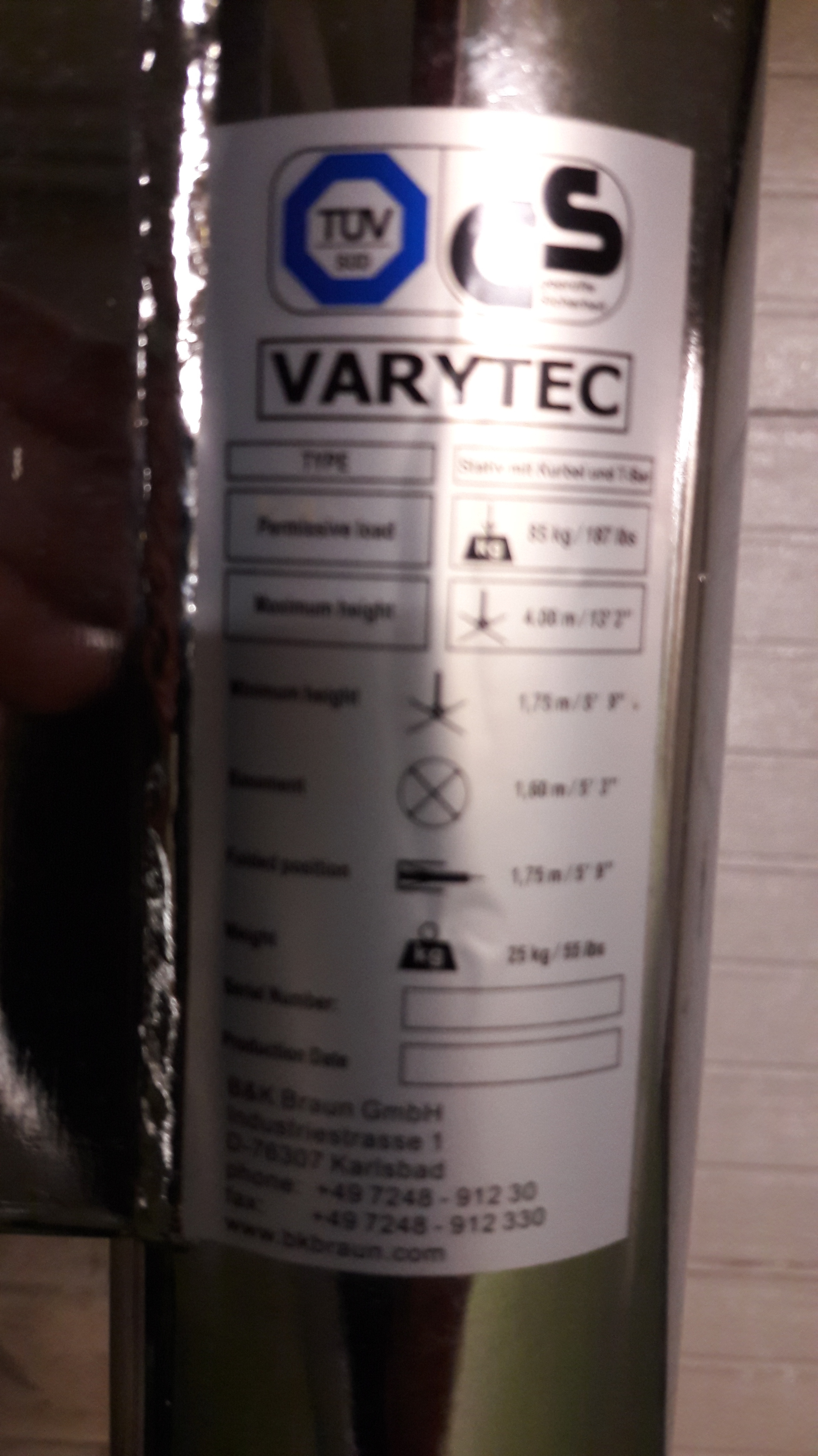 WIND UP 85KG - Varytec WIND UP 85KG - Audiofanzine