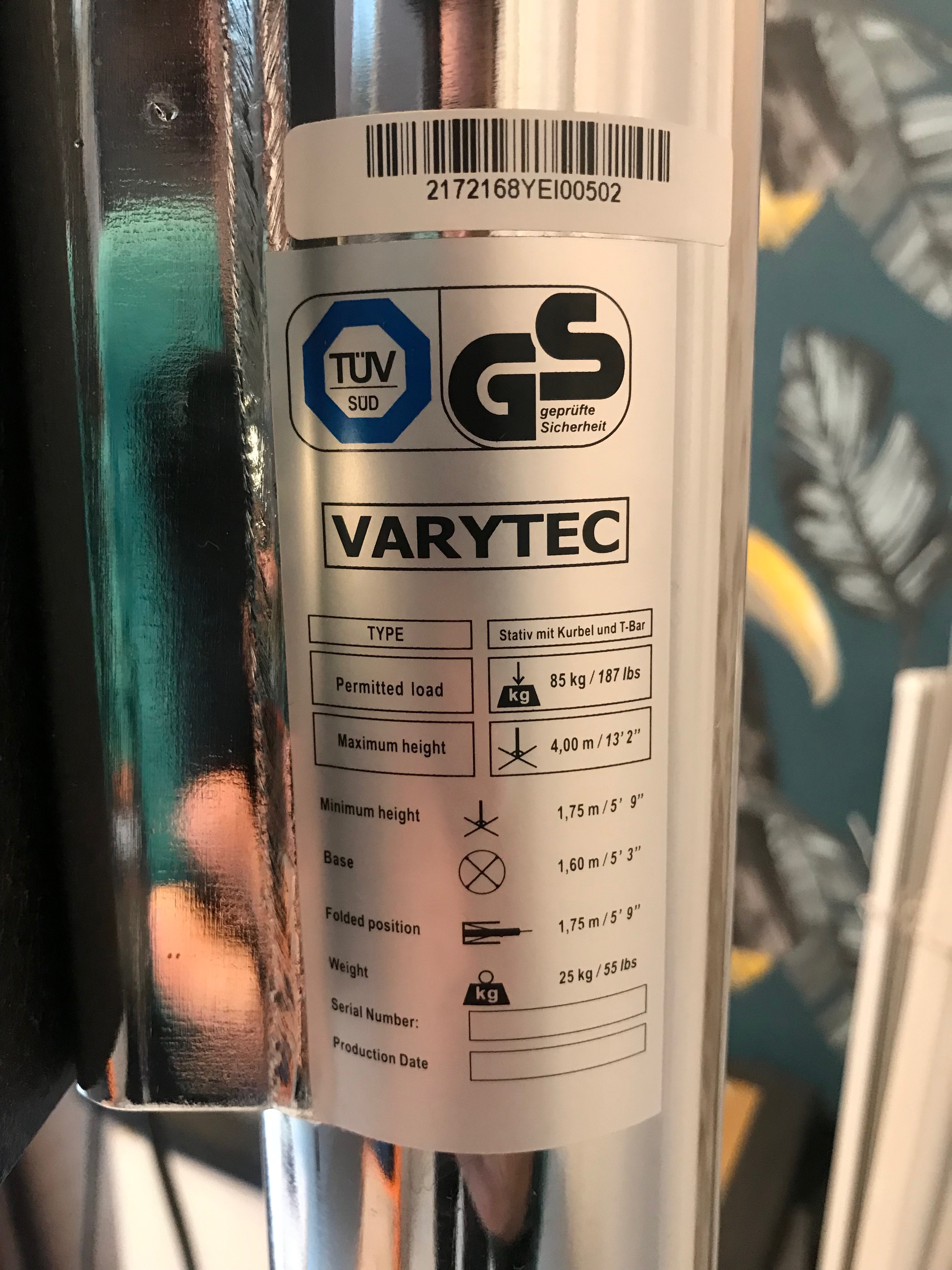 WIND UP 85KG - Varytec WIND UP 85KG - Audiofanzine