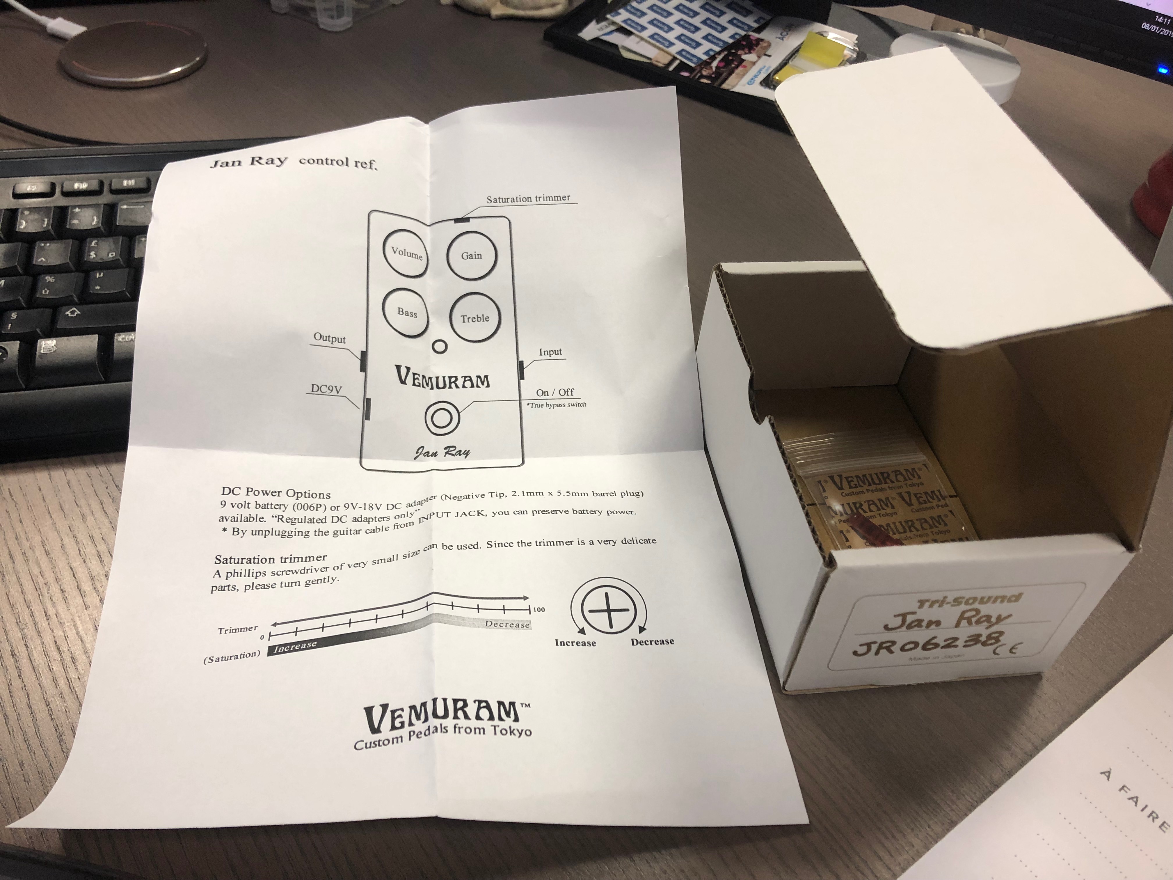 Vemuram Jan Ray - Audiofanzine