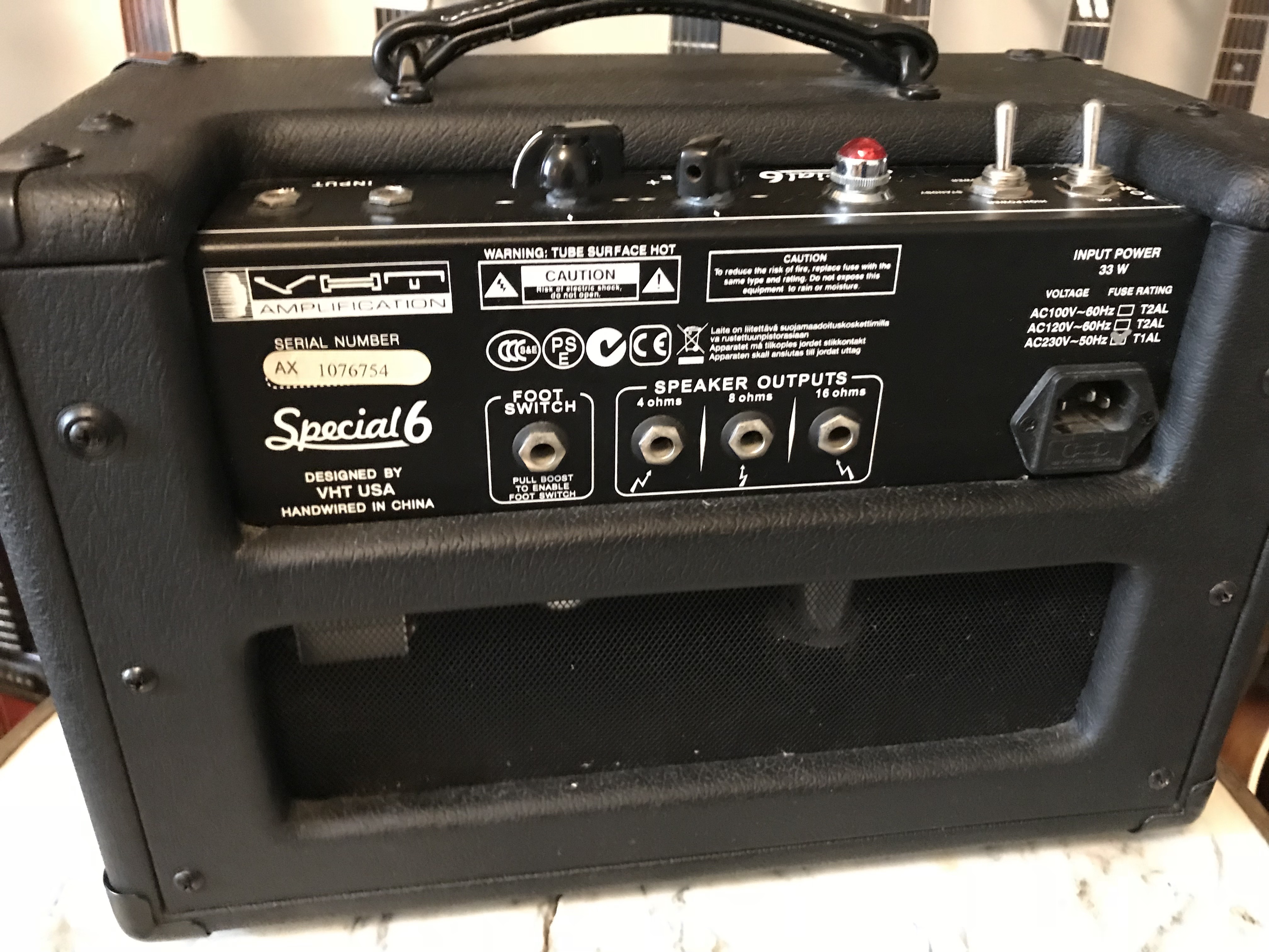 Special 6 Ultra Head VHT Amplification (AXL) - Audiofanzine
