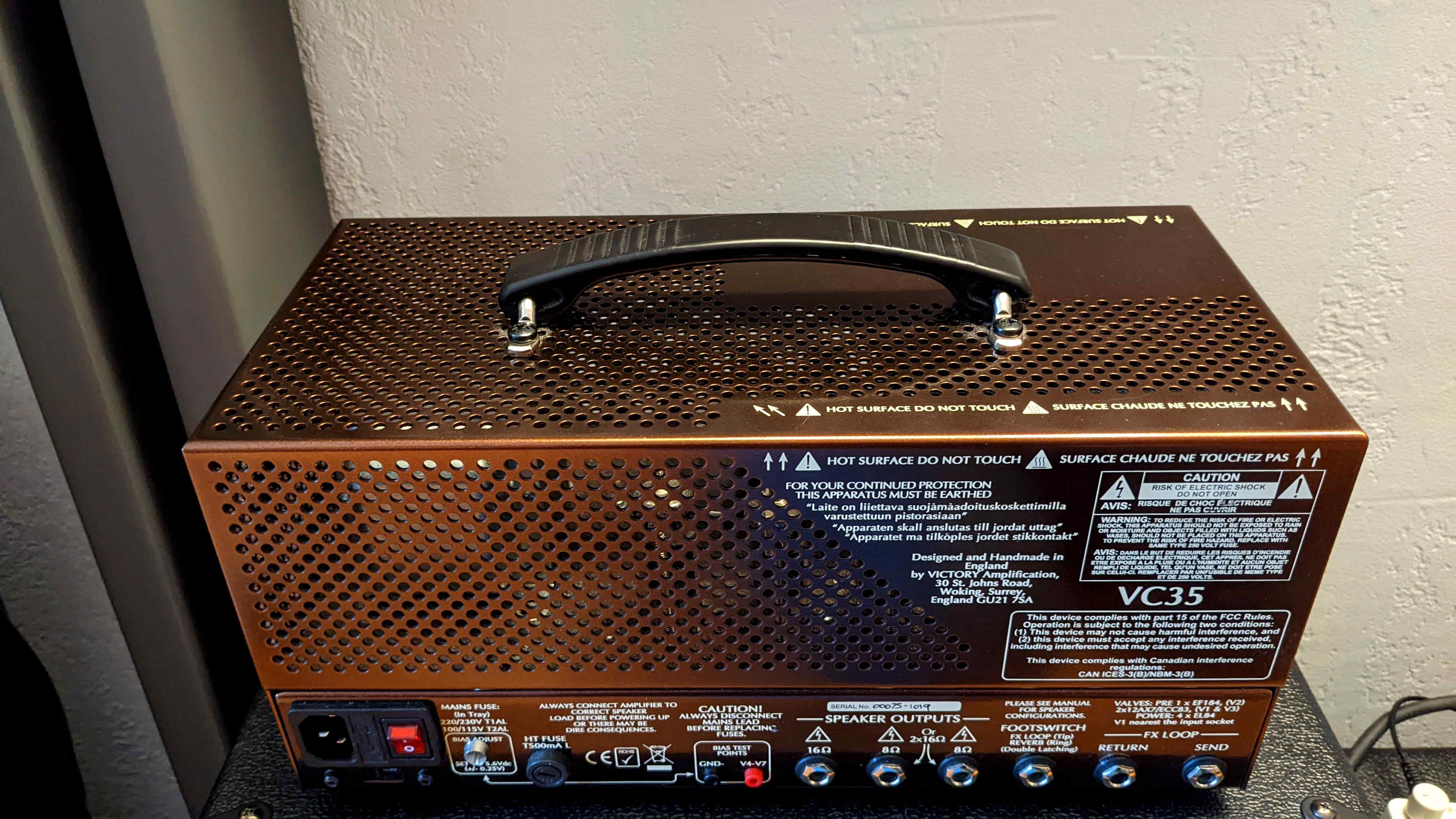 The Copper VC35 - Victory Amps The Copper VC35 - Audiofanzine