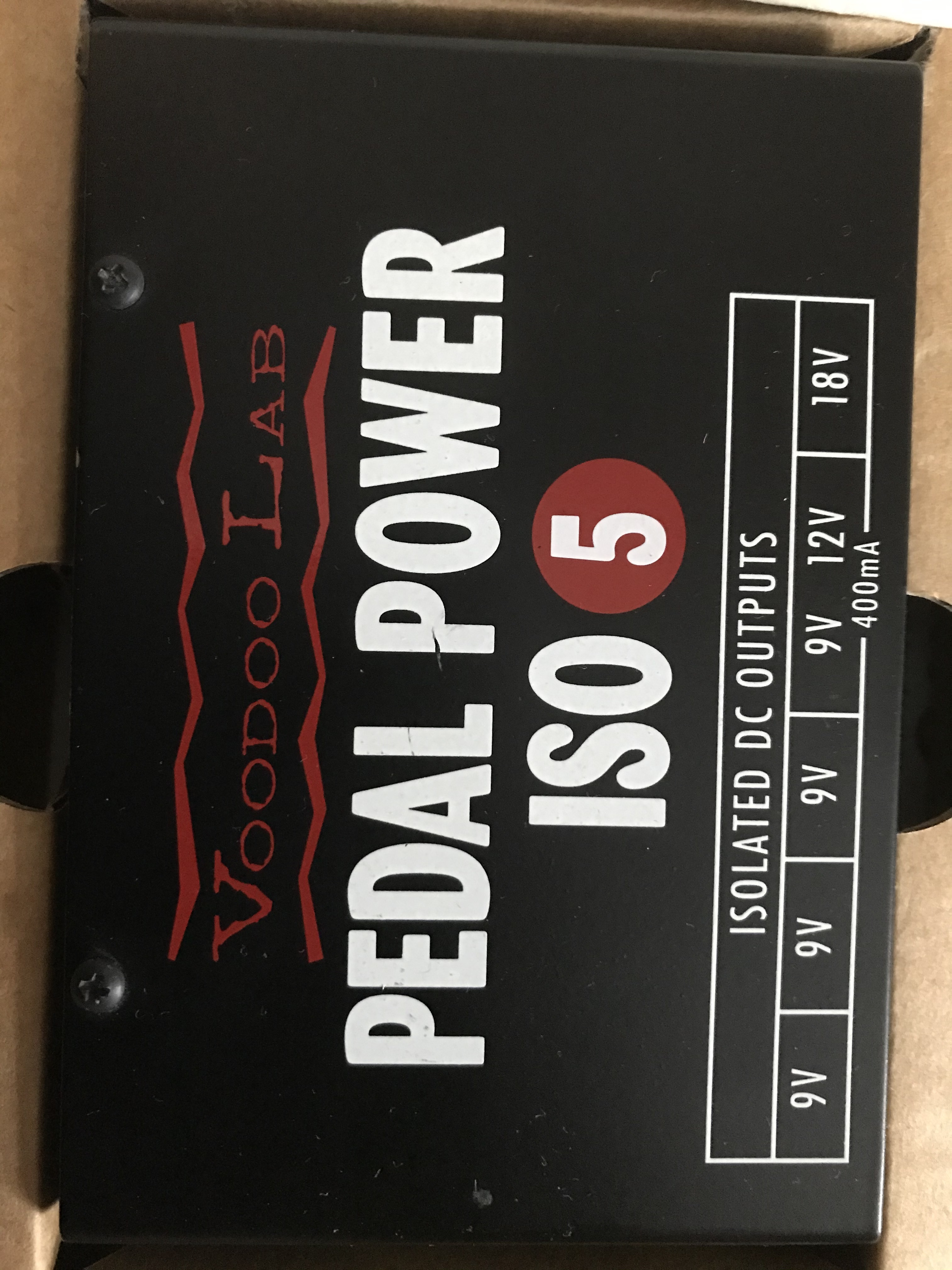 Pedal Power ISO-5 - Voodoo Lab Pedal Power ISO-5 - Audiofanzine