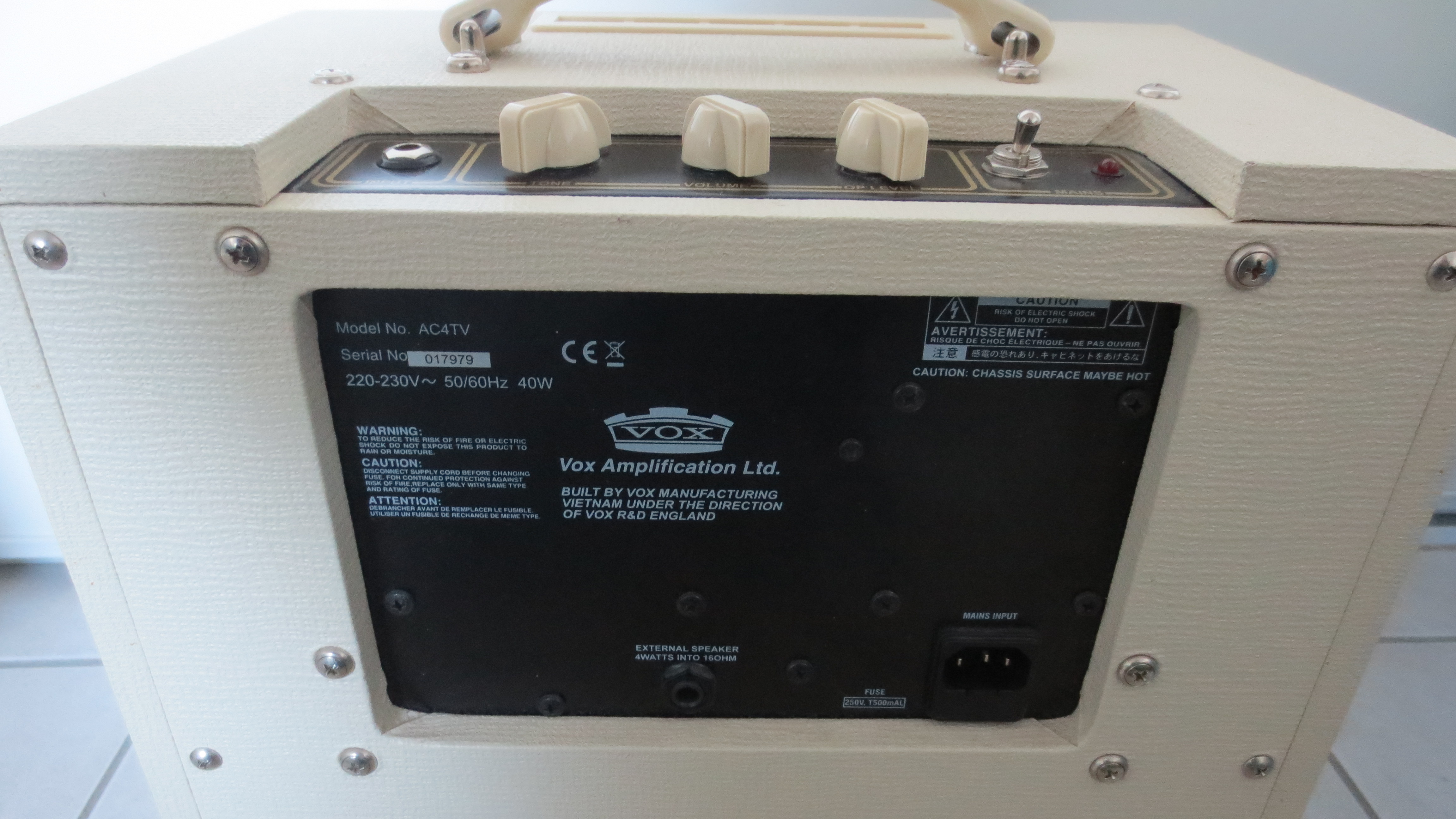 AC4TV - Vox AC4TV - Audiofanzine