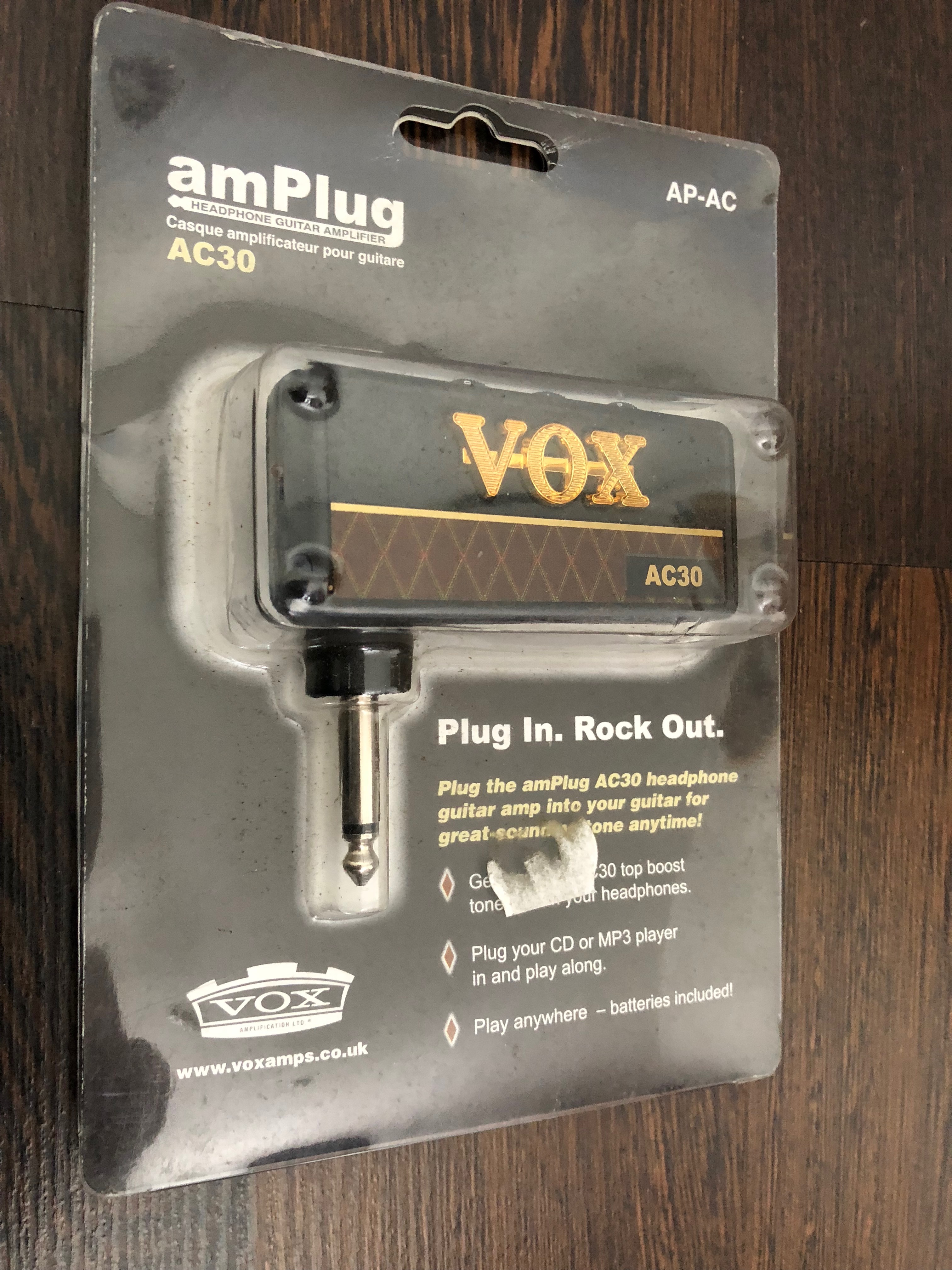 AMPLUG AC30 - Vox amPlug AC30 - Audiofanzine