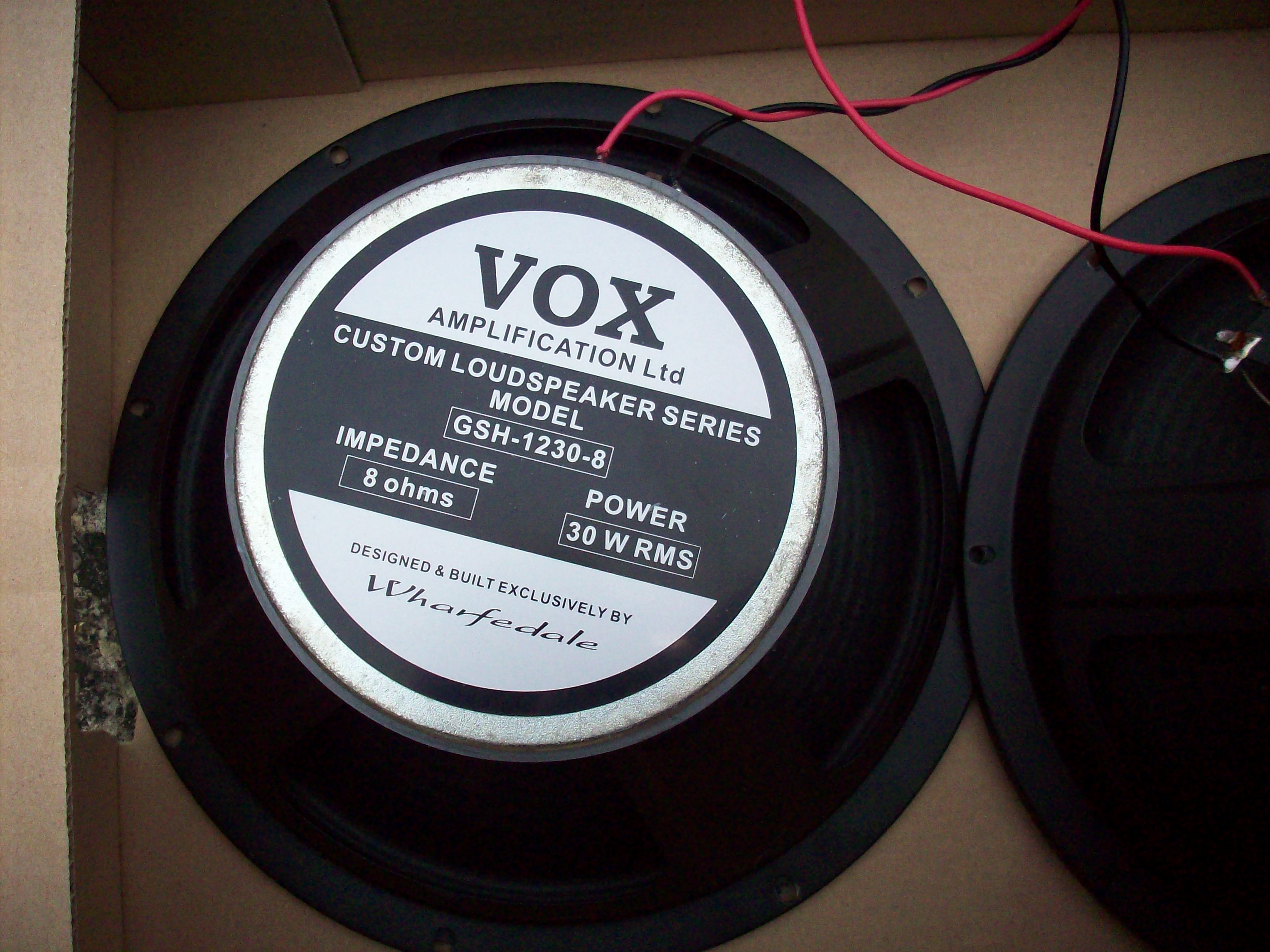 Pictures and images Vox GSH-1230-8 - Audiofanzine