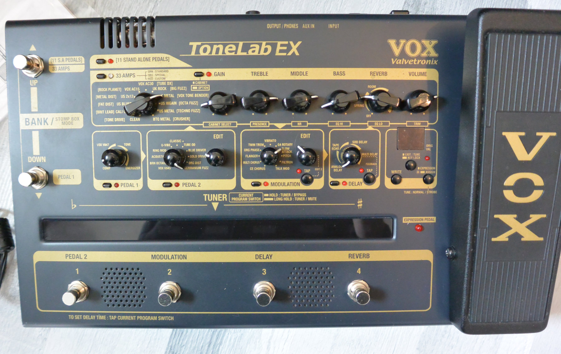 TONELAB EX - Vox Tonelab EX - Audiofanzine