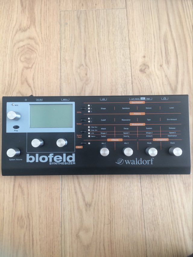 Blofeld - Waldorf Blofeld - Audiofanzine