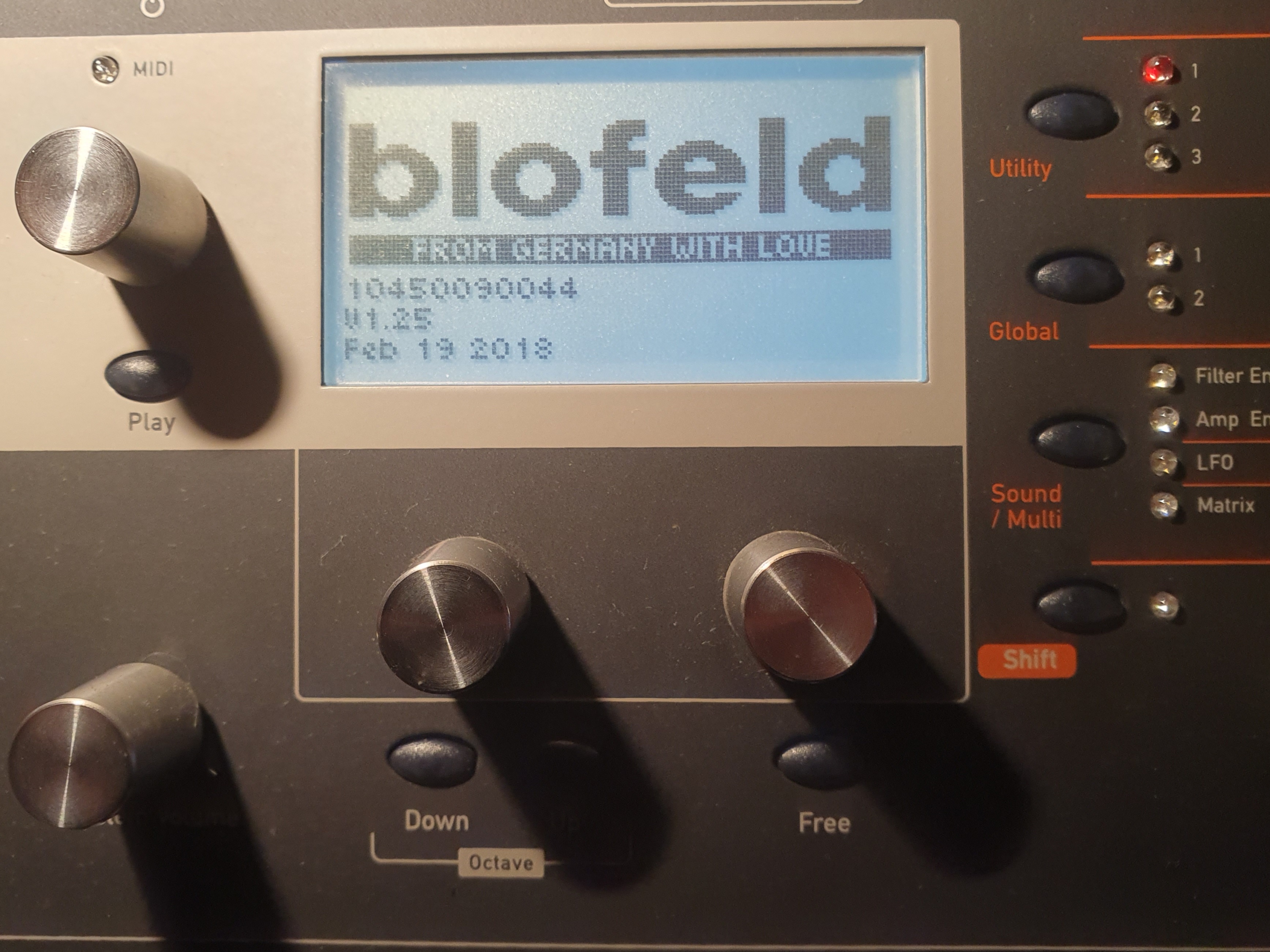 Blofeld Keyboard - Waldorf Blofeld Keyboard - Audiofanzine