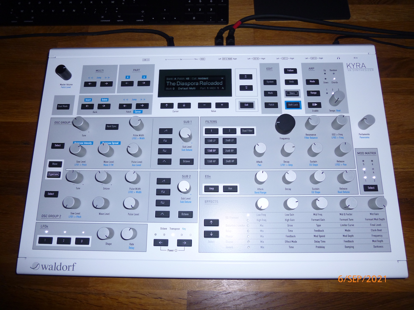 Kyra - Waldorf Kyra - Audiofanzine