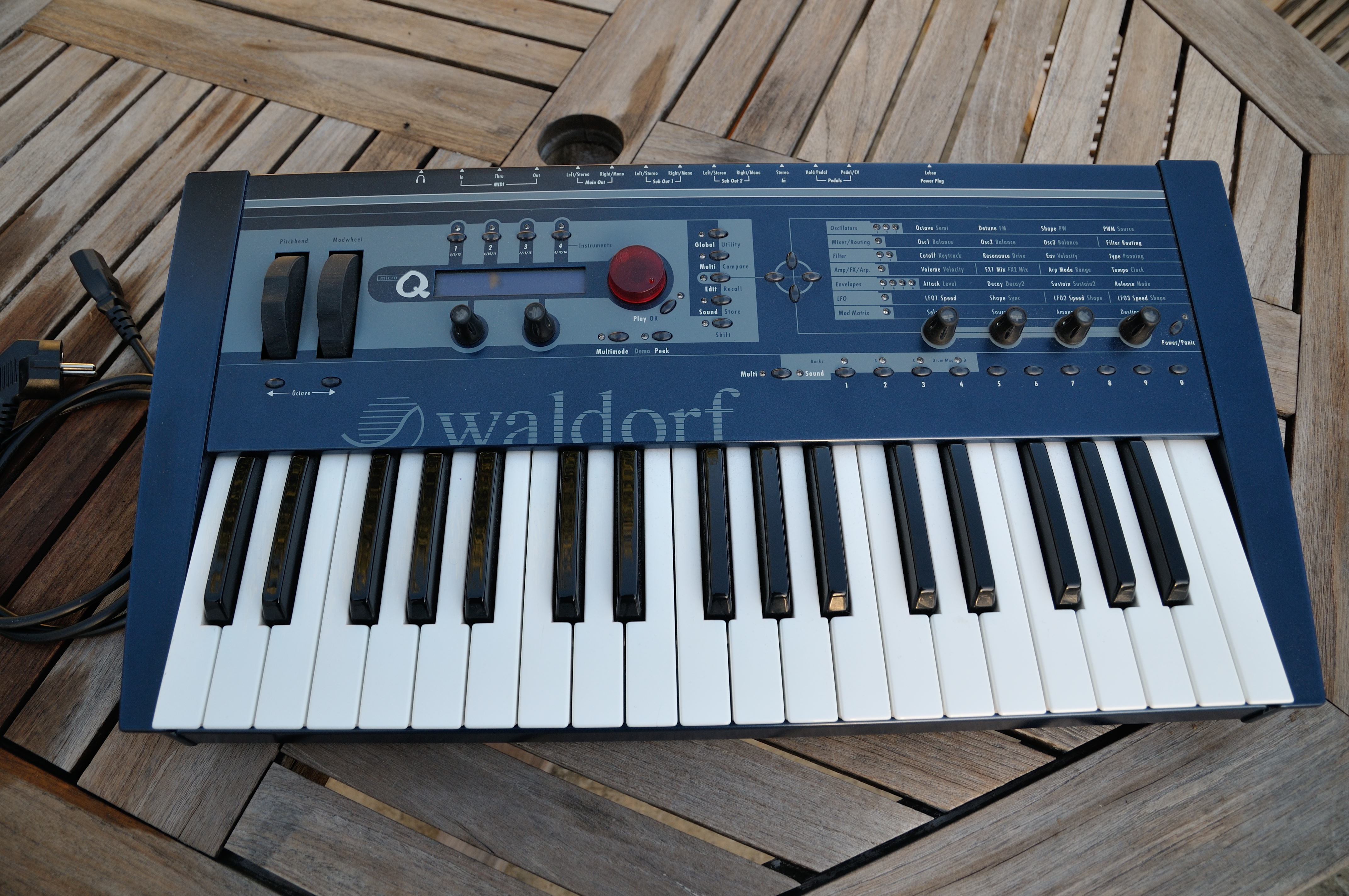 Micro Q Keyboard - Waldorf Micro Q Keyboard - Audiofanzine