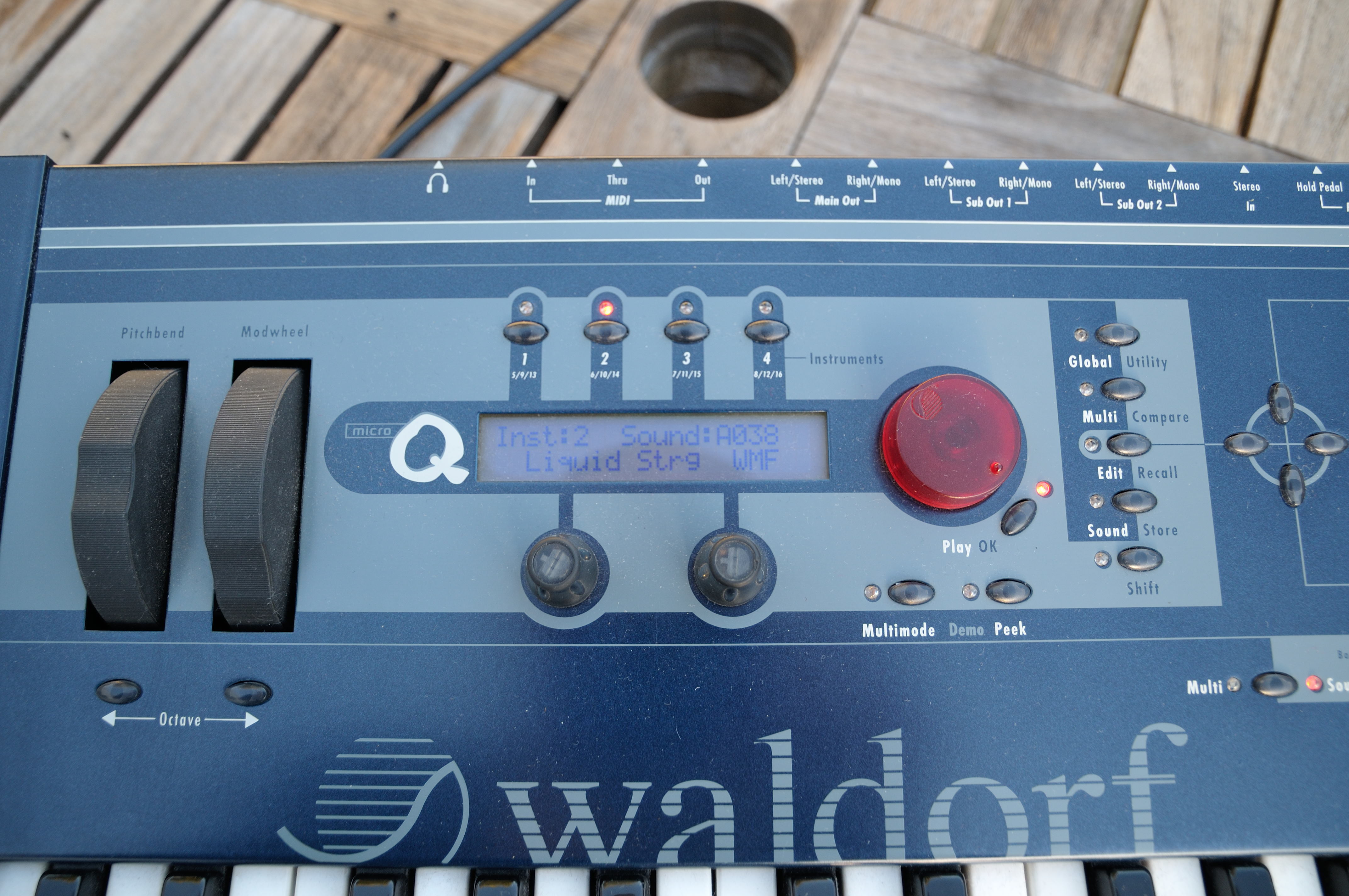 Micro Q Keyboard - Waldorf Micro Q Keyboard - Audiofanzine