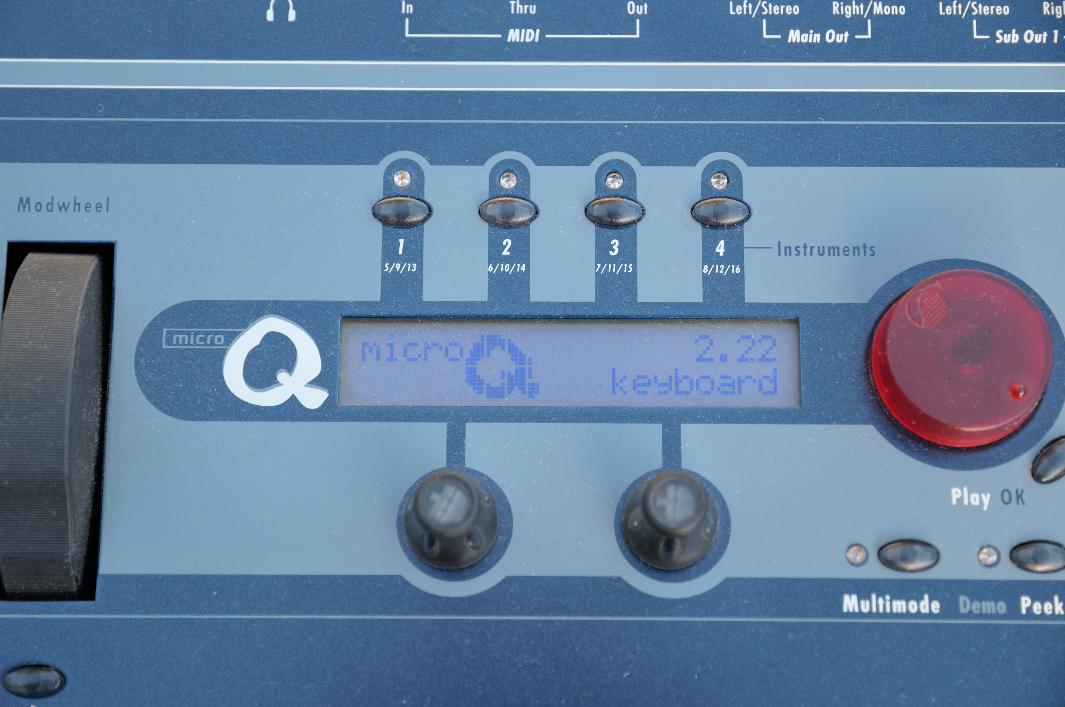 Micro Q Keyboard - Waldorf Micro Q Keyboard - Audiofanzine