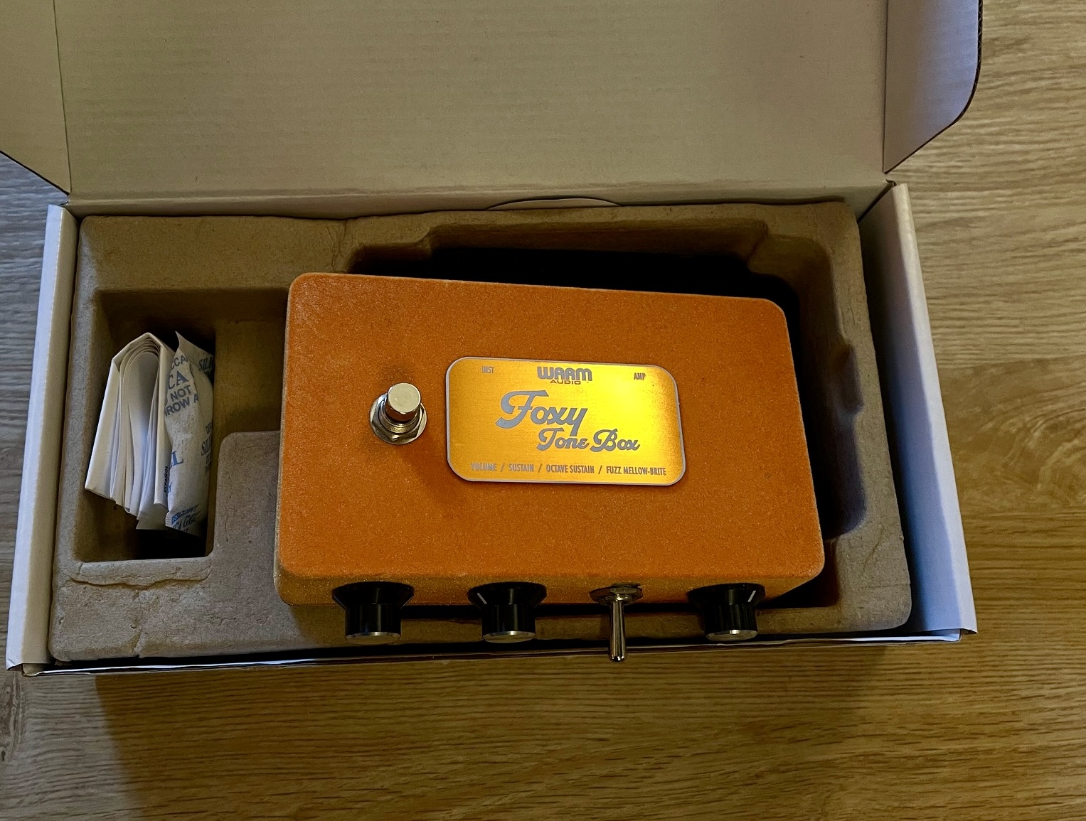 Foxy Tone Box - Warm Audio Foxy Tone Box - Audiofanzine