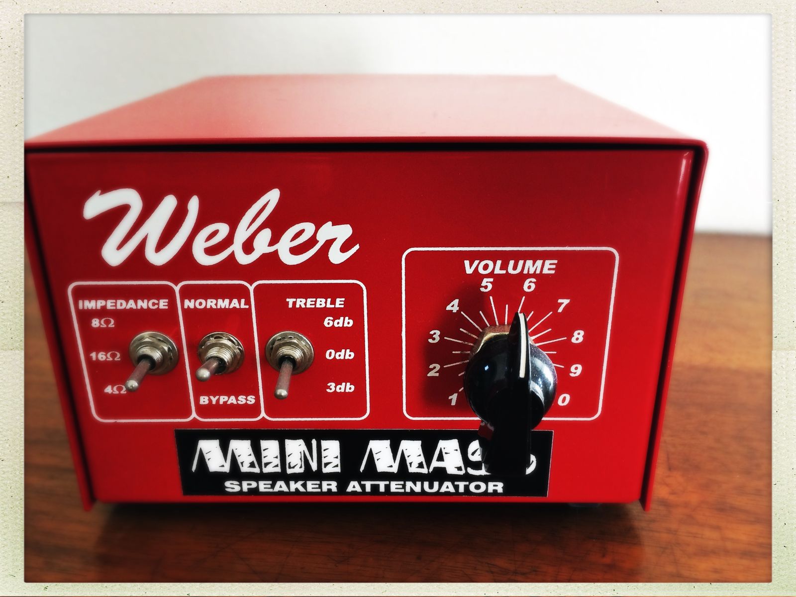 MINI MASS 50W - Weber Mini Mass 50W - Audiofanzine