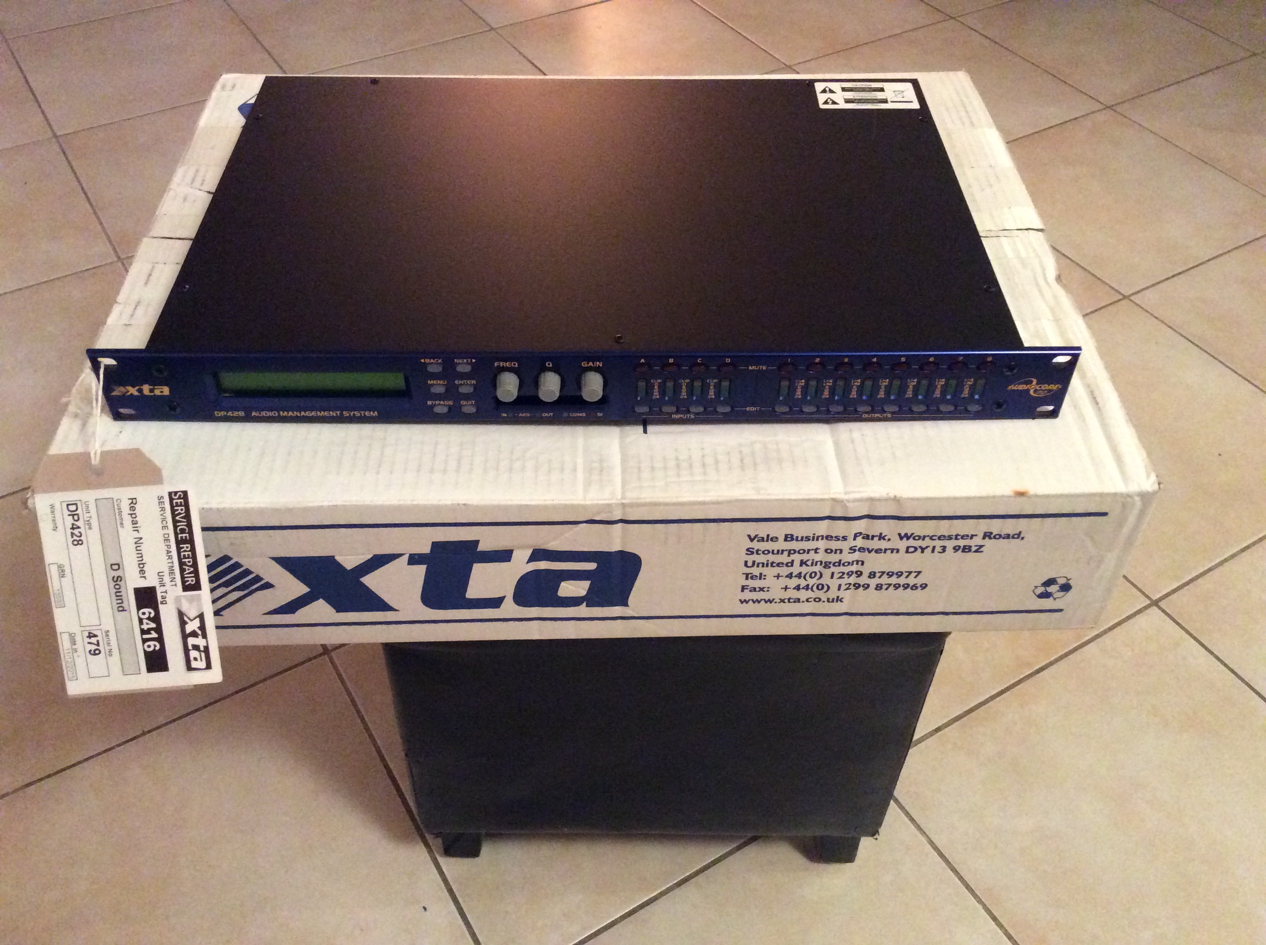 DP428 - Xta Electronics DP428 - Audiofanzine