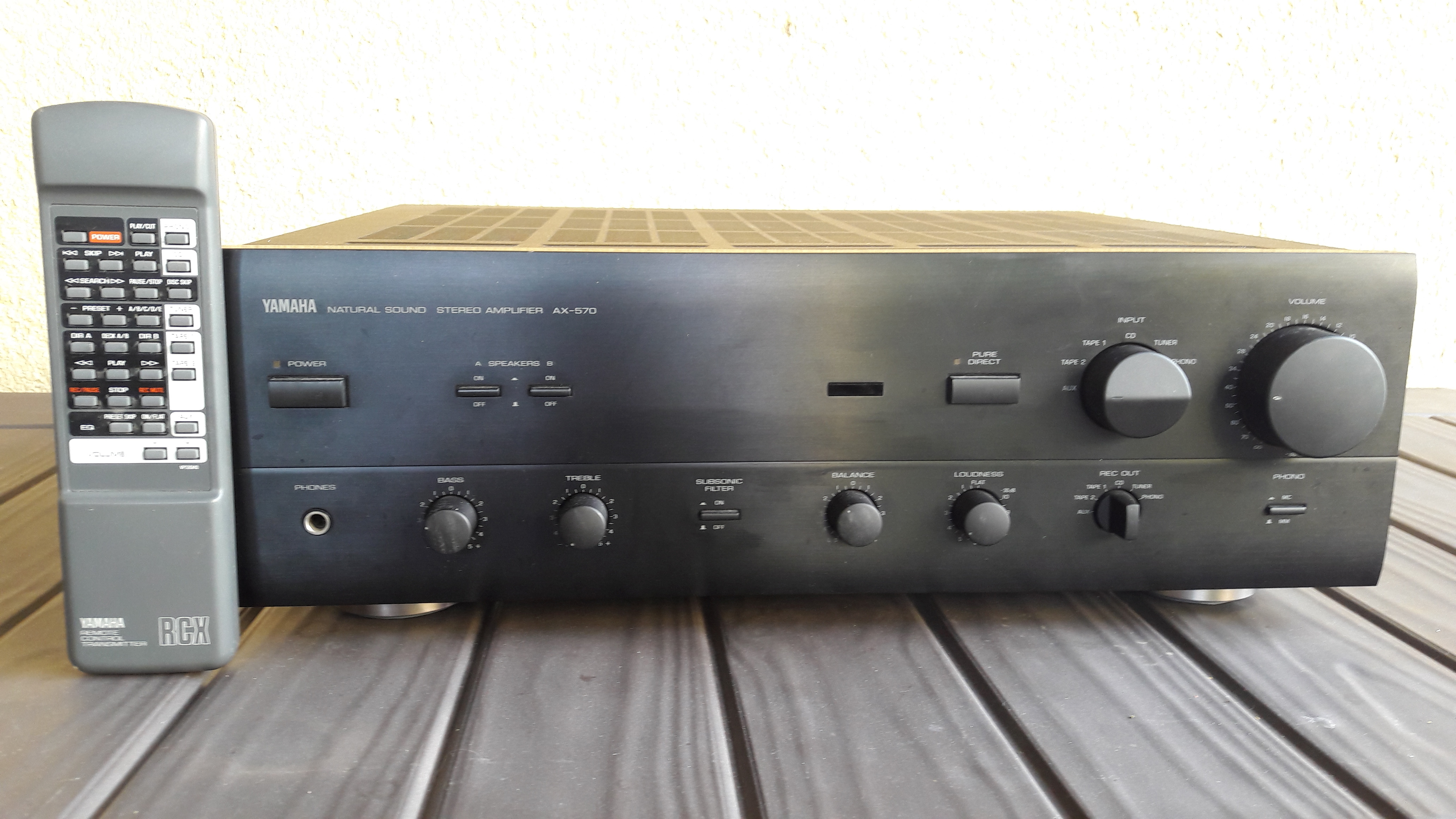 AX-570 - Yamaha AX-570 - Audiofanzine