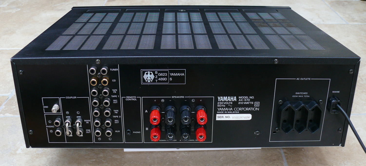 AX-570 - Yamaha AX-570 - Audiofanzine