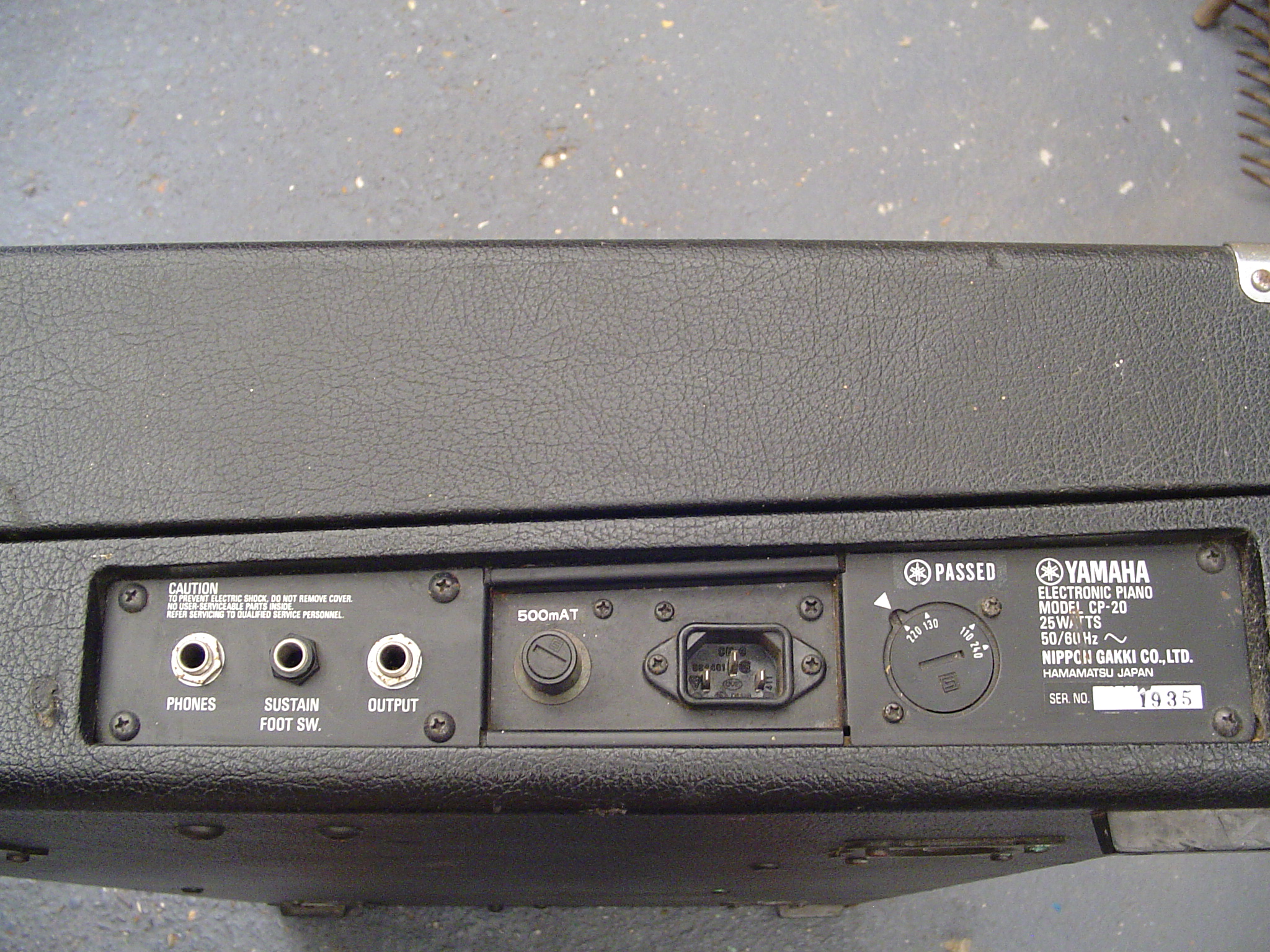 CP20 - Yamaha CP20 - Audiofanzine