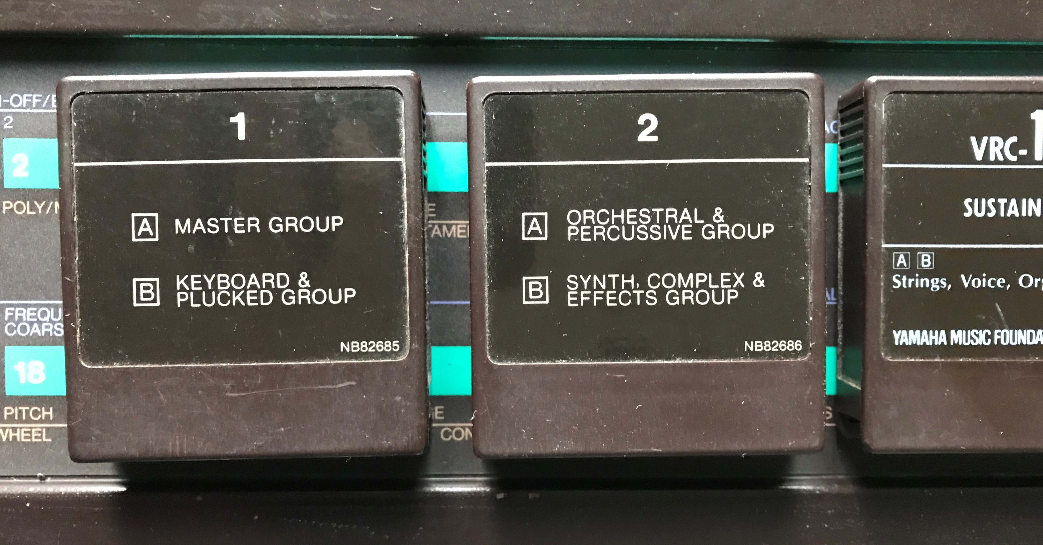 DATA ROM CARTRIDGE - Yamaha DATA ROM CARTRIDGE - Audiofanzine