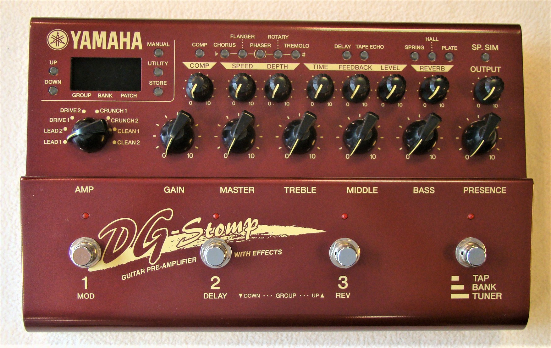 DG Stomp - Yamaha DG Stomp - Audiofanzine
